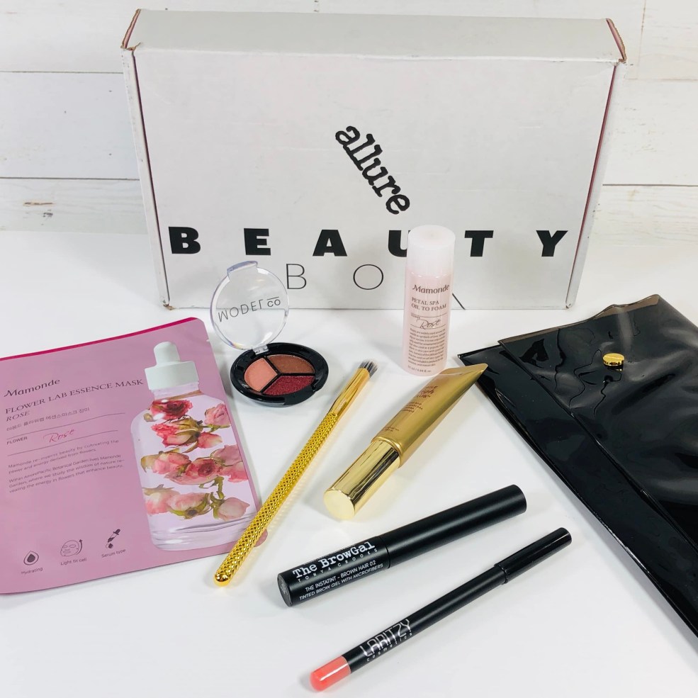 Allure Beauty Box February 2019 Subscription Box Review & Coupon ...