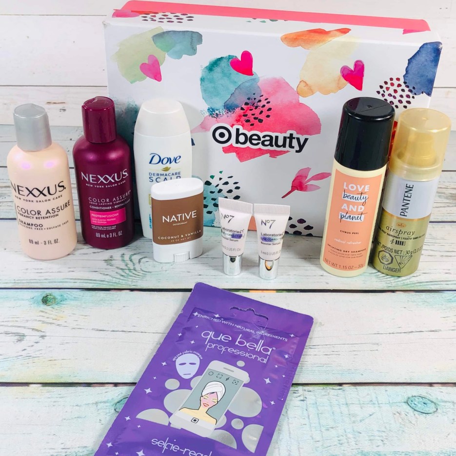 Target Beauty Box Review February 2019 - LOVE YOURSELF - Hello Subscription