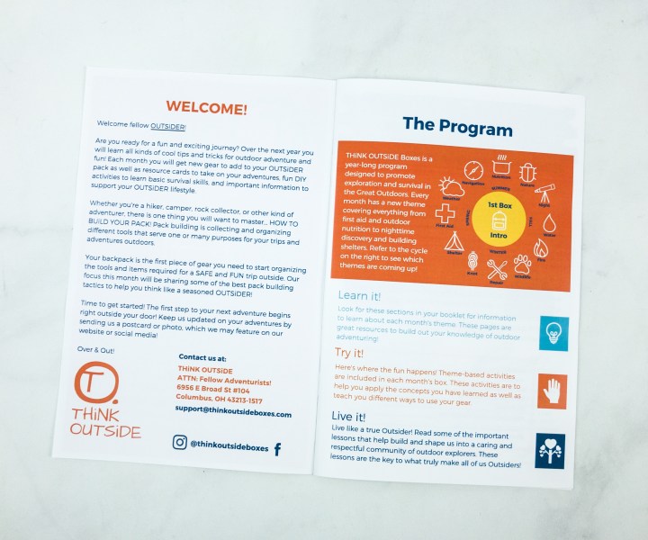 THiNK OUTSiDE BOXES Review - PACK BUILDING BOX! - Hello Subscription