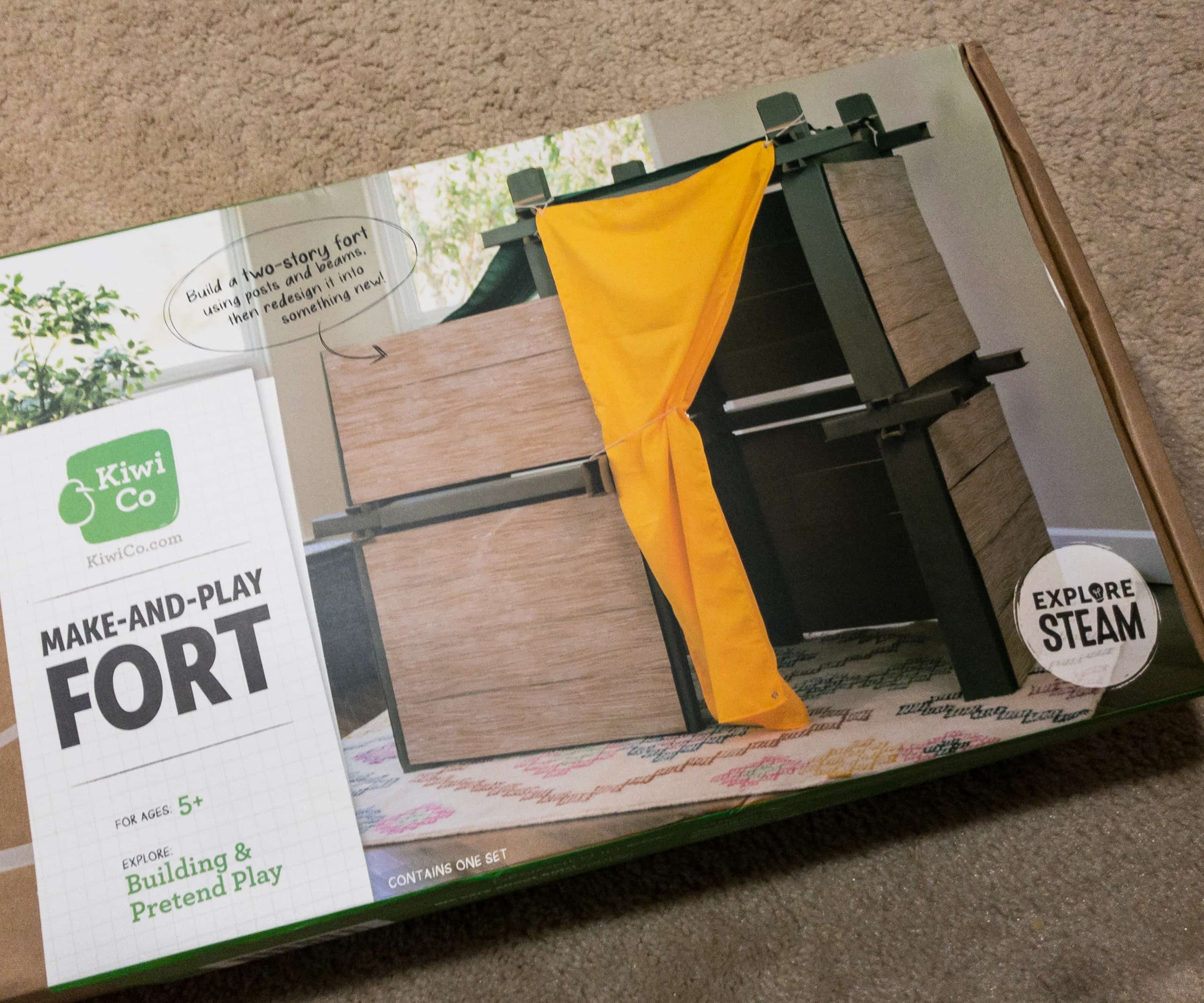 Kiwico Make And Play Fort Review Fort Hello Subscription
