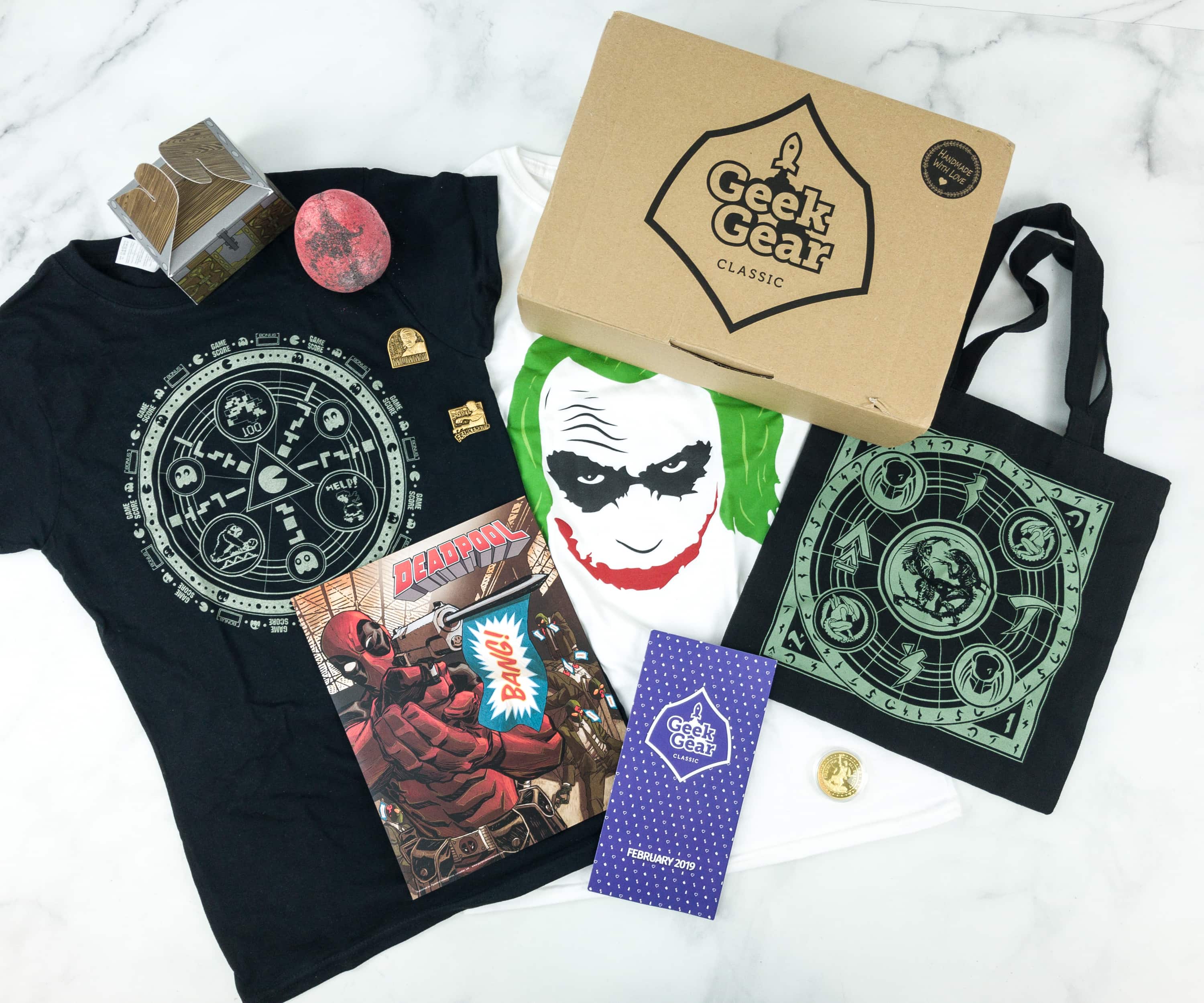 Geek Gear Box February 2019 Subscription Box Review + Coupon - Hello ...
