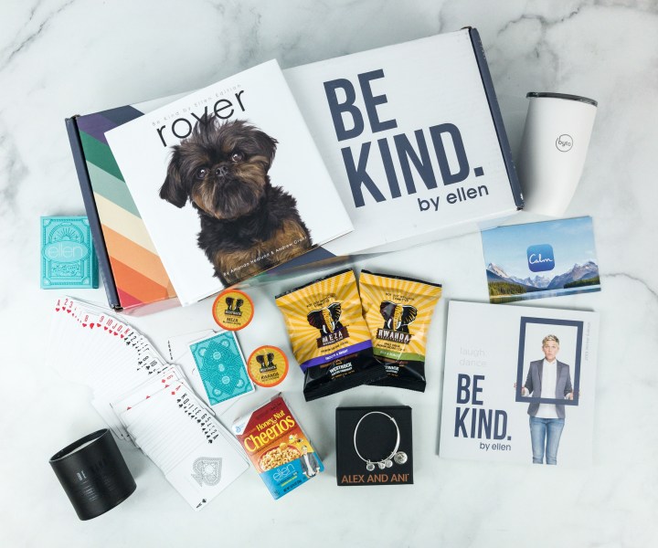 BE KIND by Ellen Box Spring 2019 Subscription Box Review - Hello ...