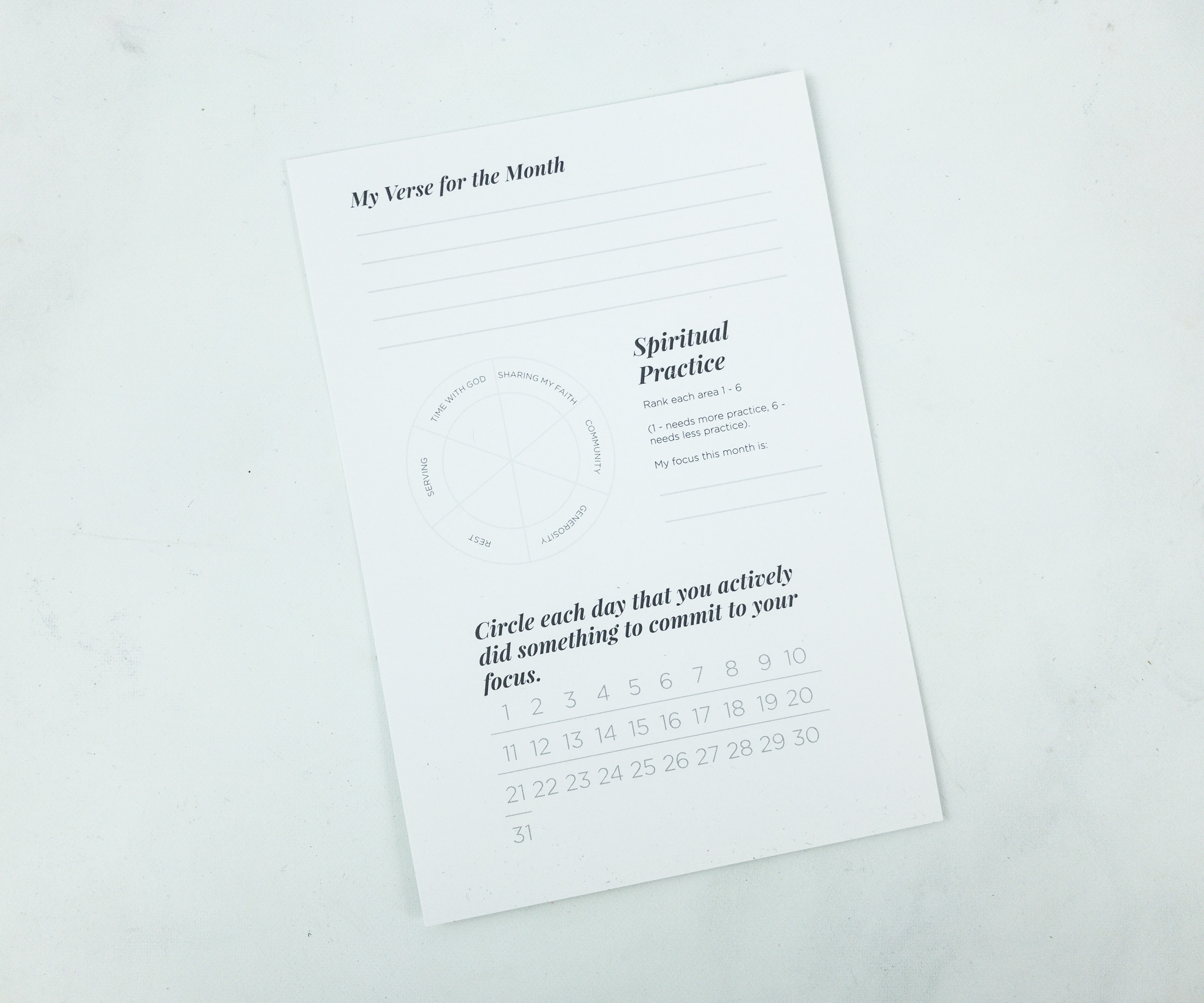 FaithBox March 2019 Subscription Box Review - hello subscription