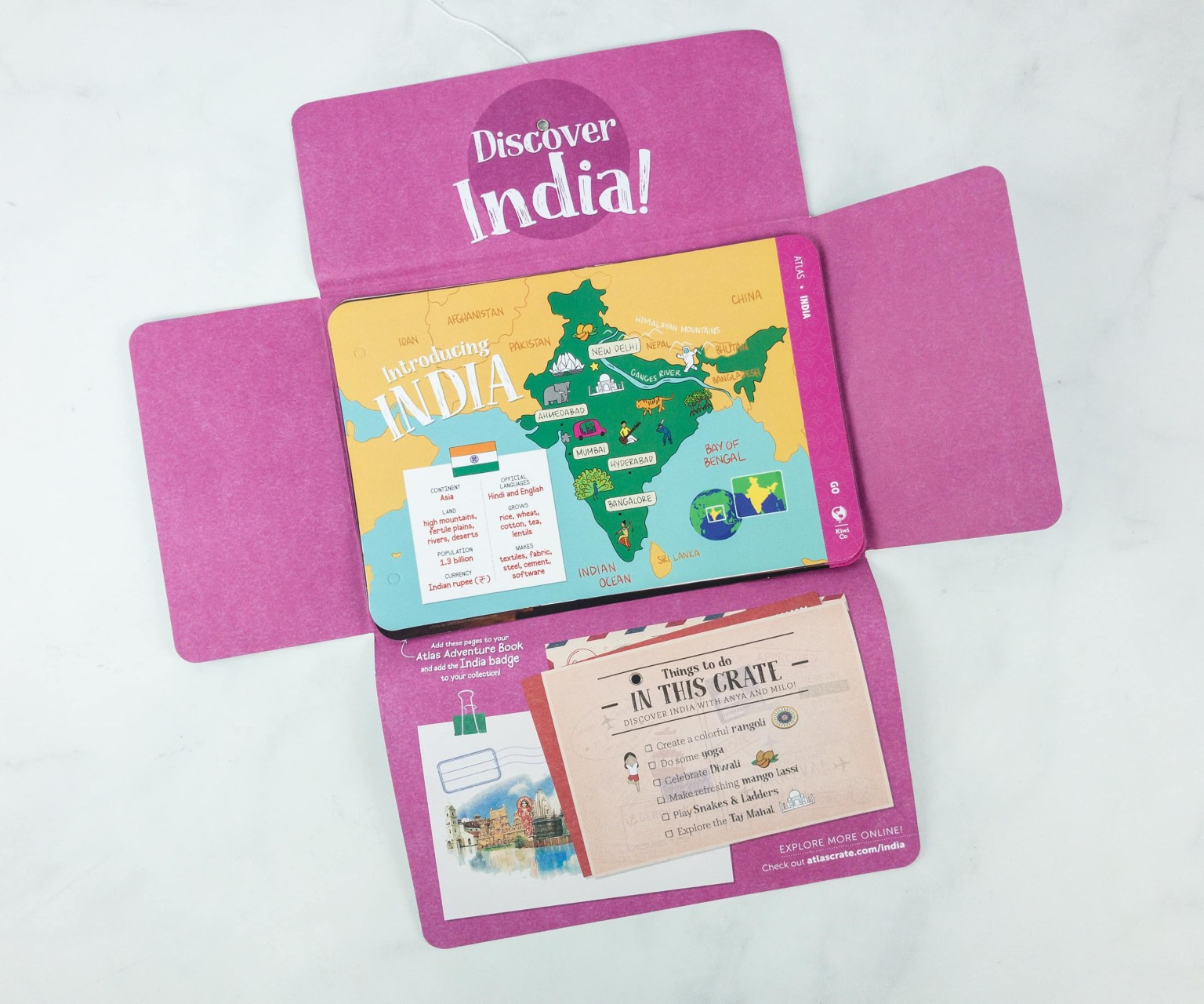 Atlas Crate Review & Coupon - INDIA - Hello Subscription