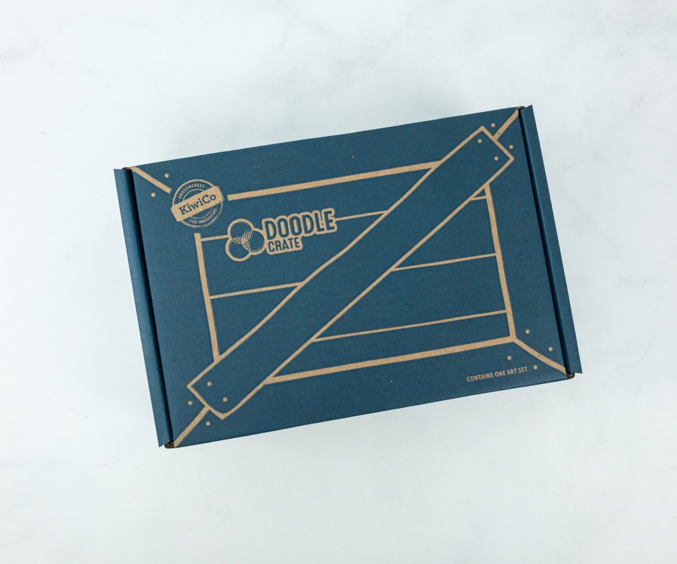 Doodle Crate Subscription Box Review & Coupon - POURED PAINTINGS ...