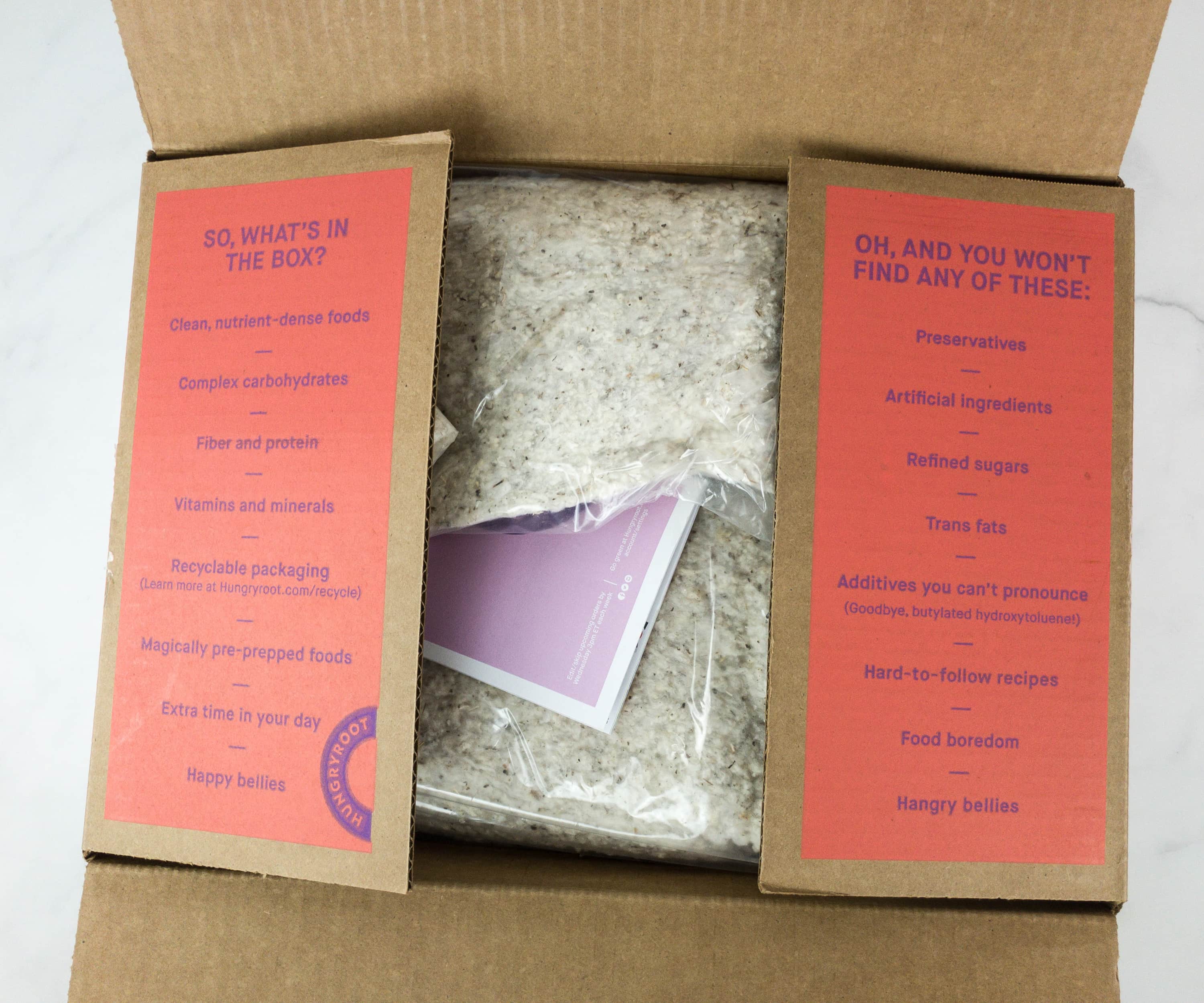 Hungryroot March 2019 Review - Hello Subscription