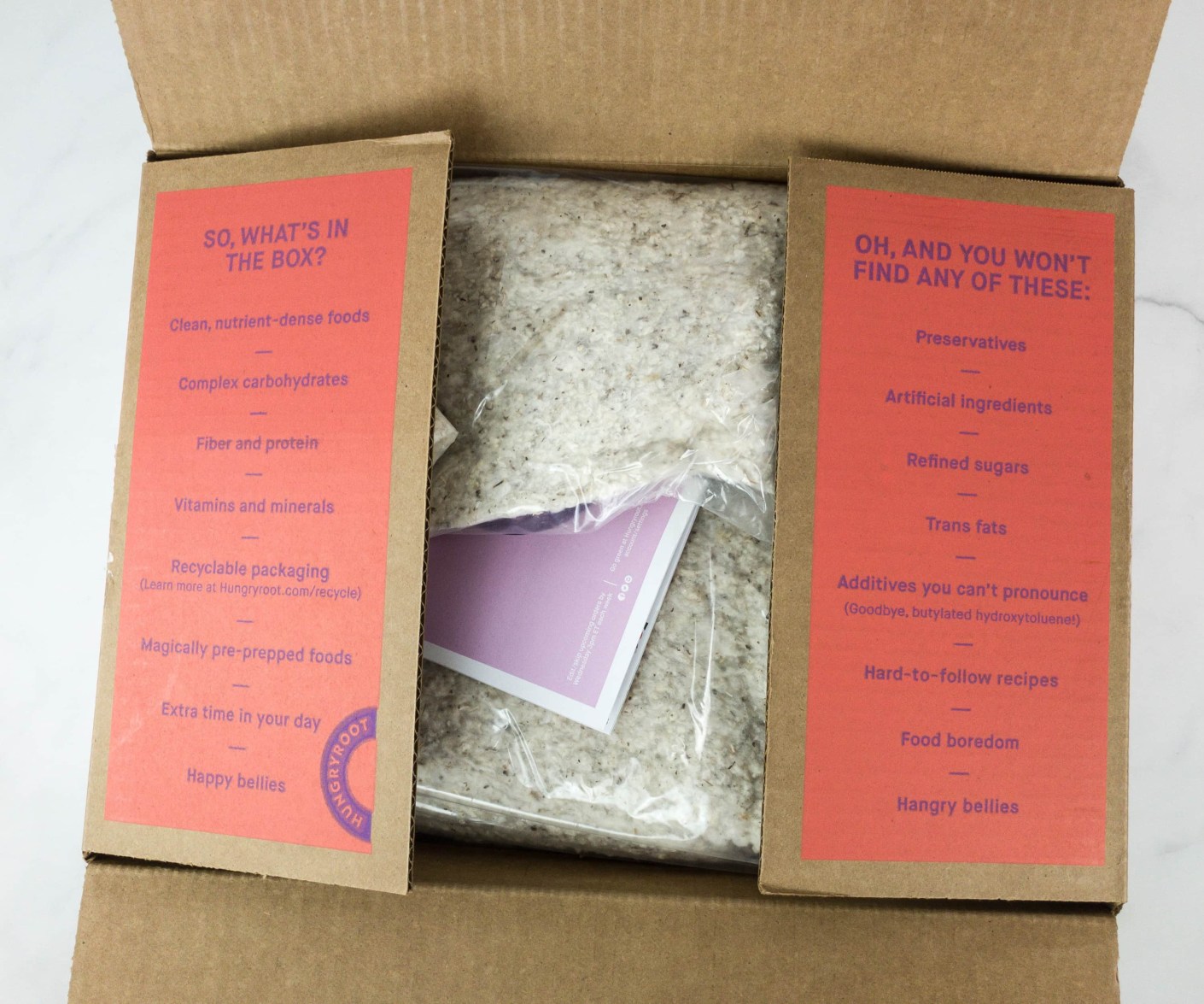 Hungryroot March 2019 Review - Hello Subscription