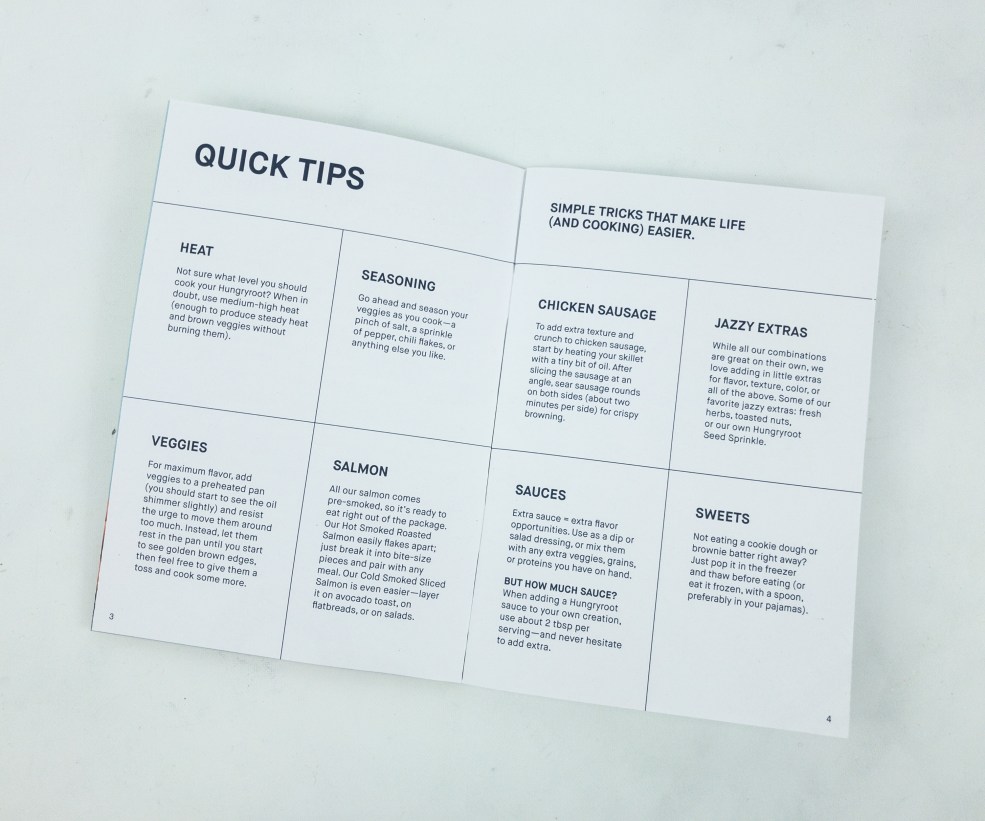 Hungryroot March 2019 Review - hello subscription