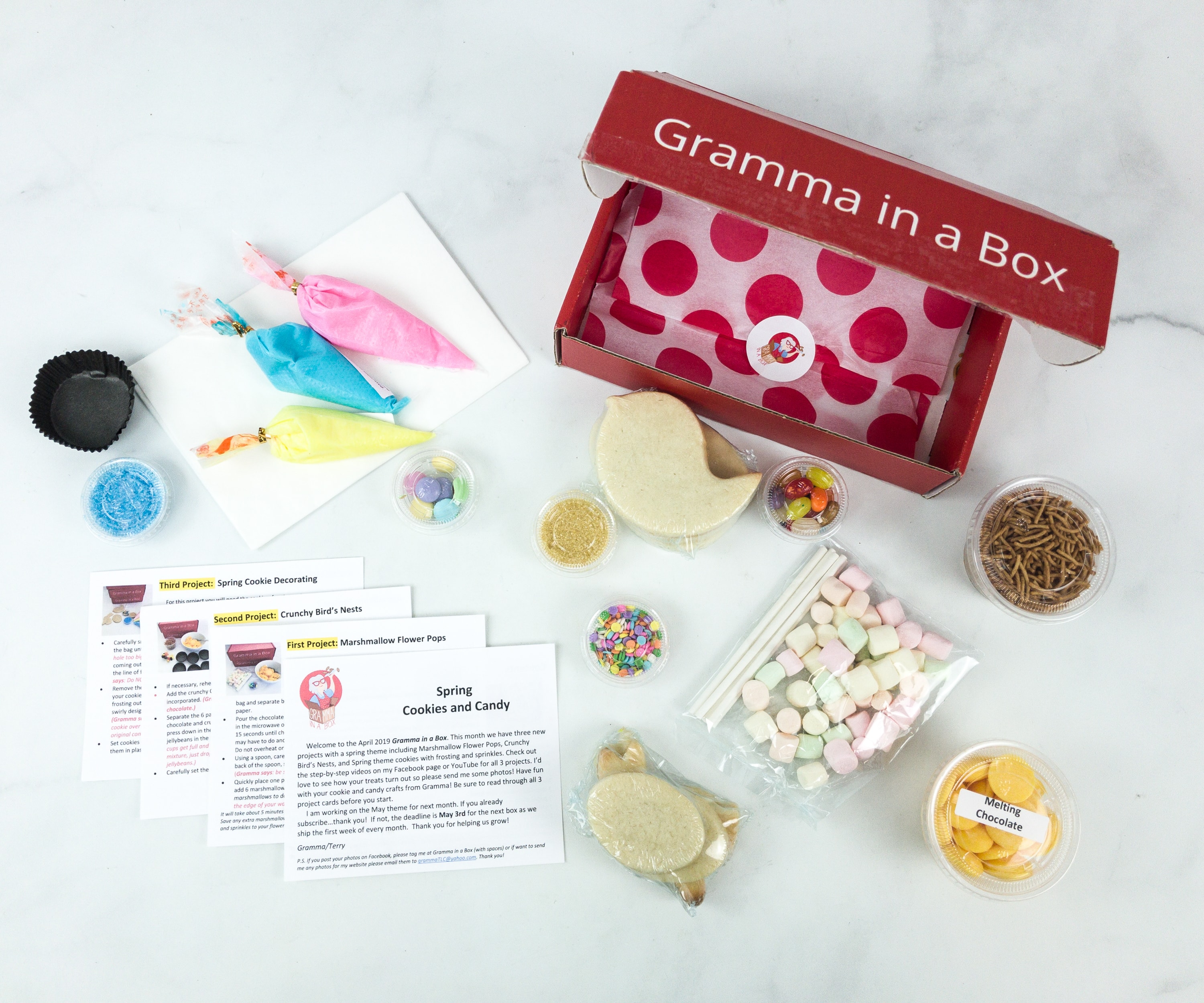 Gramma in a Box April 2019 Subscription Box Review + Coupon - hello ...