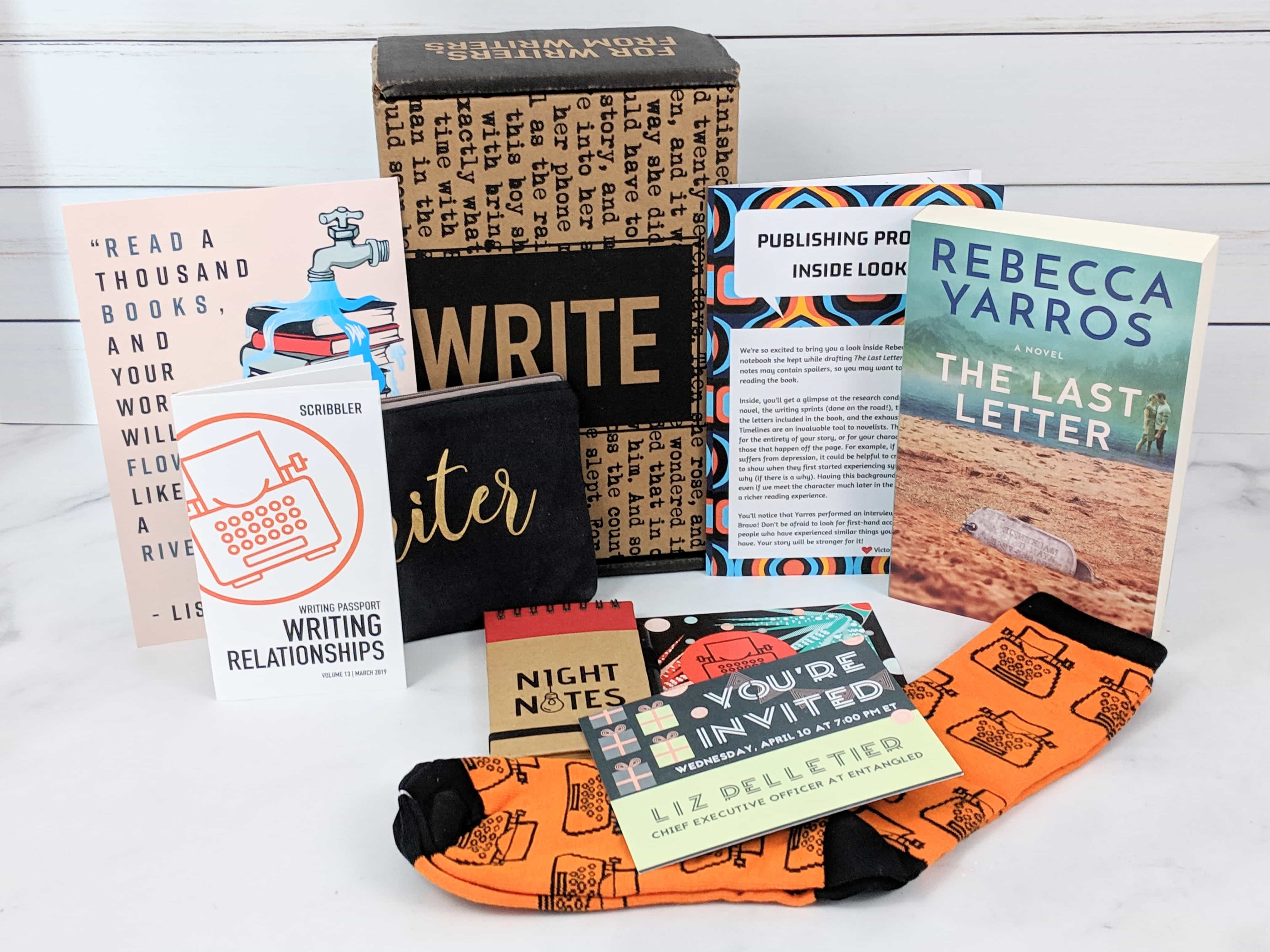 Scribbler March 2019 Subscription Box Review - Hello Subscription