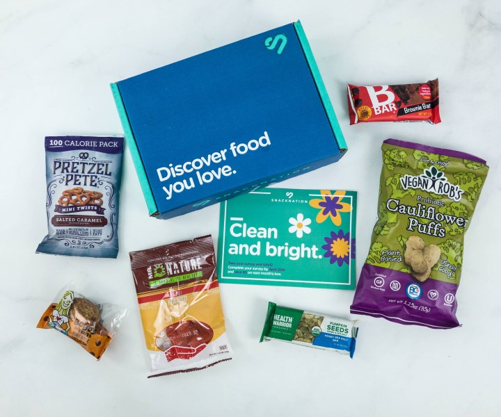 Snack Nation April 2019 Subscription Box Review + Coupon! - Hello ...