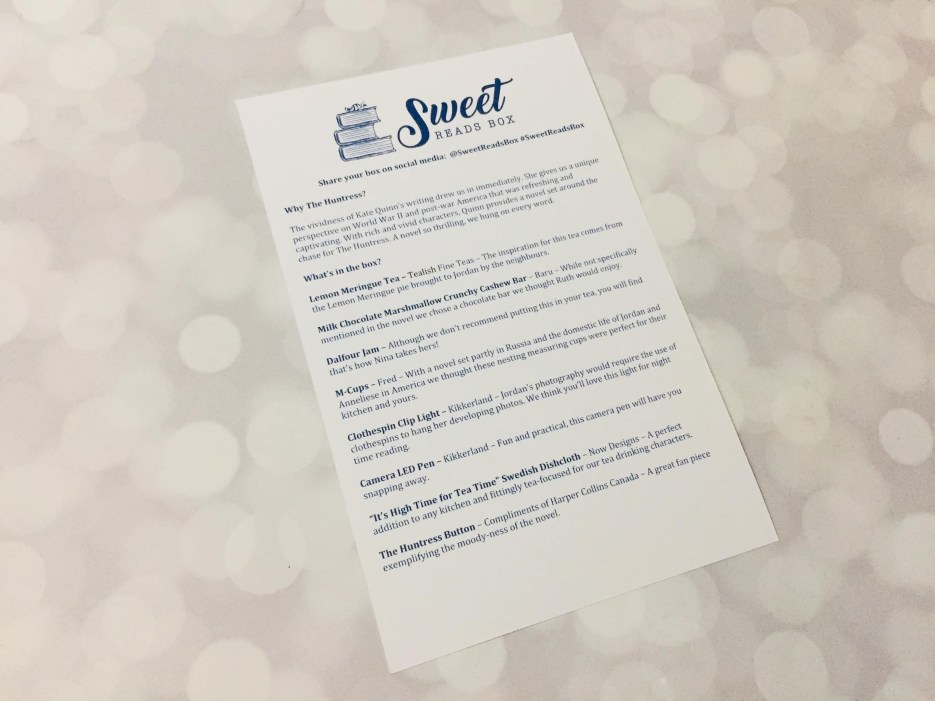 Sweet Reads Box April 2019 Subscription Box Review + Coupon - Hello ...