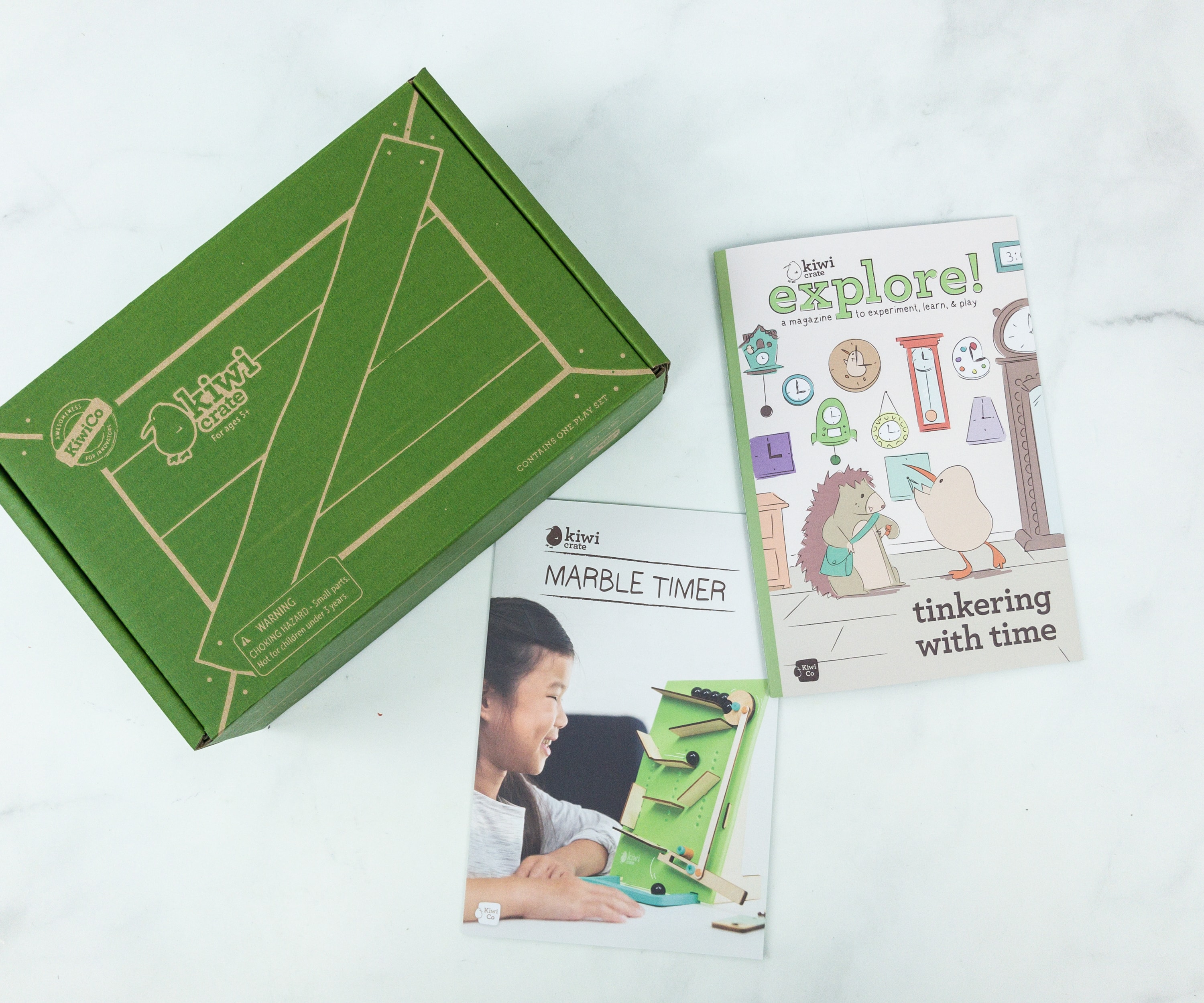 Kiwi Crate Review & Coupon - MARBLE TIMER - Hello Subscription