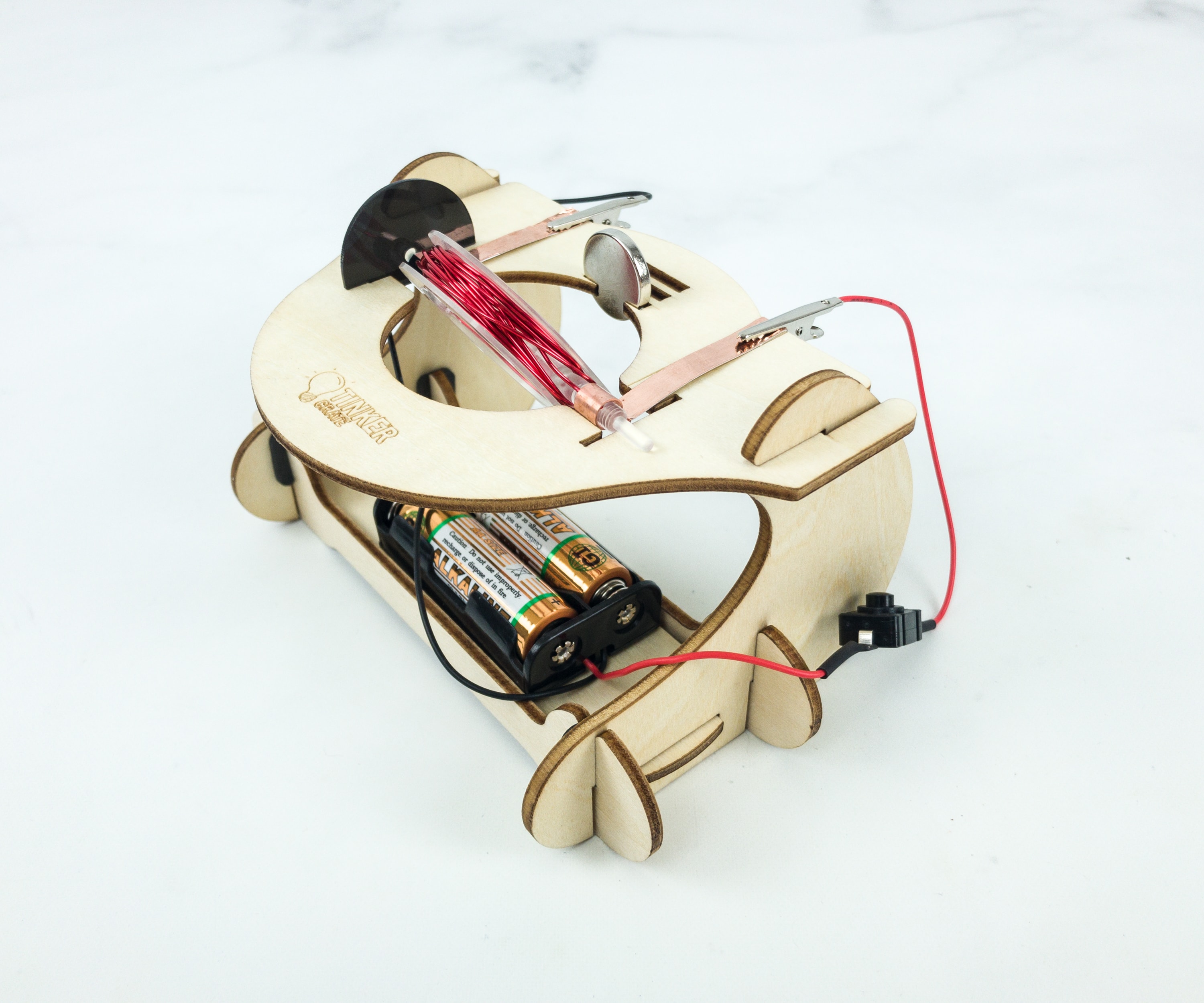 Tinker Crate Review & Coupon - MAKE YOUR OWN MOTOR - hello subscription