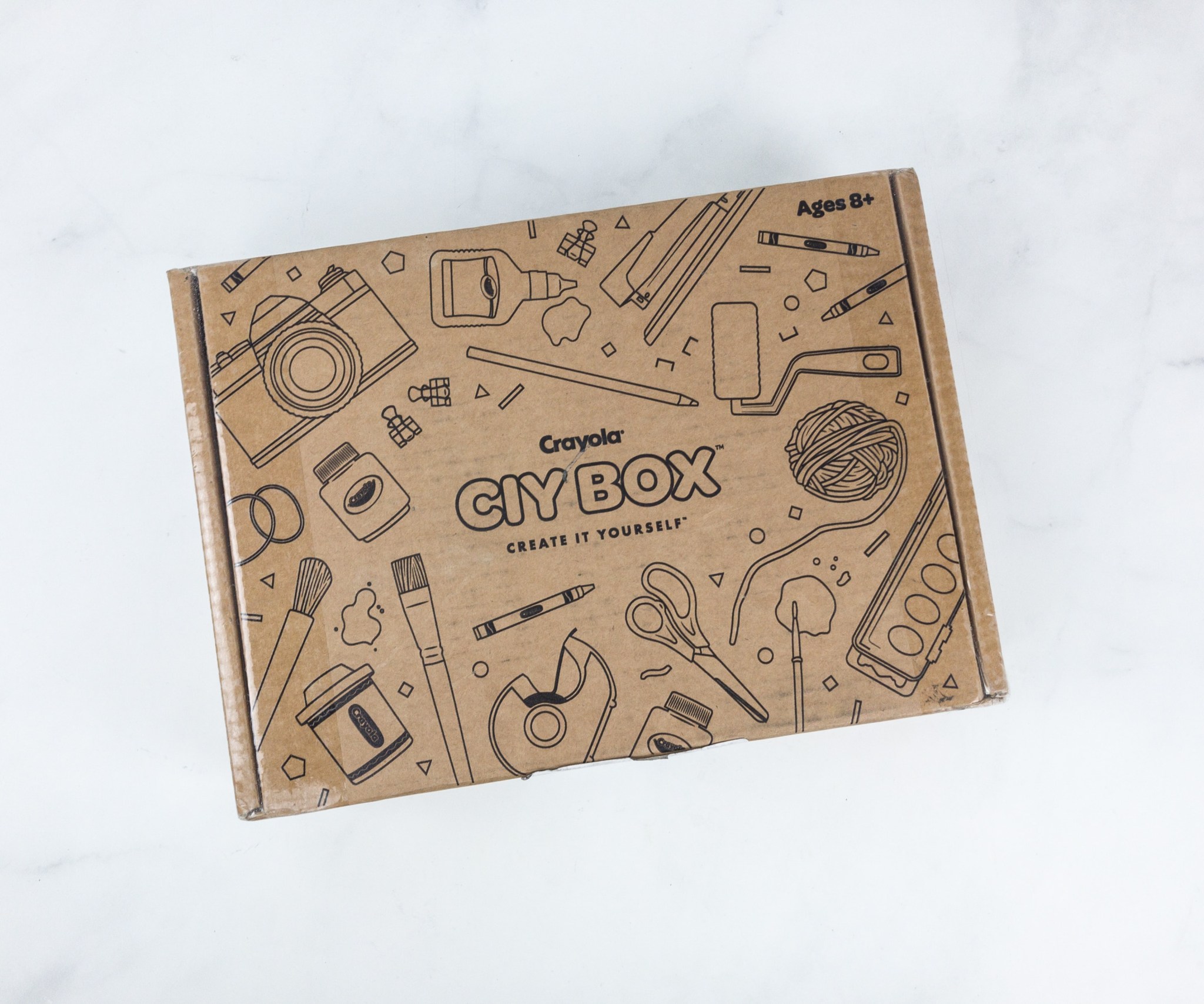 Crayola CIY Box April 2019 Subscription Box Review + Coupon - MARBLE ...