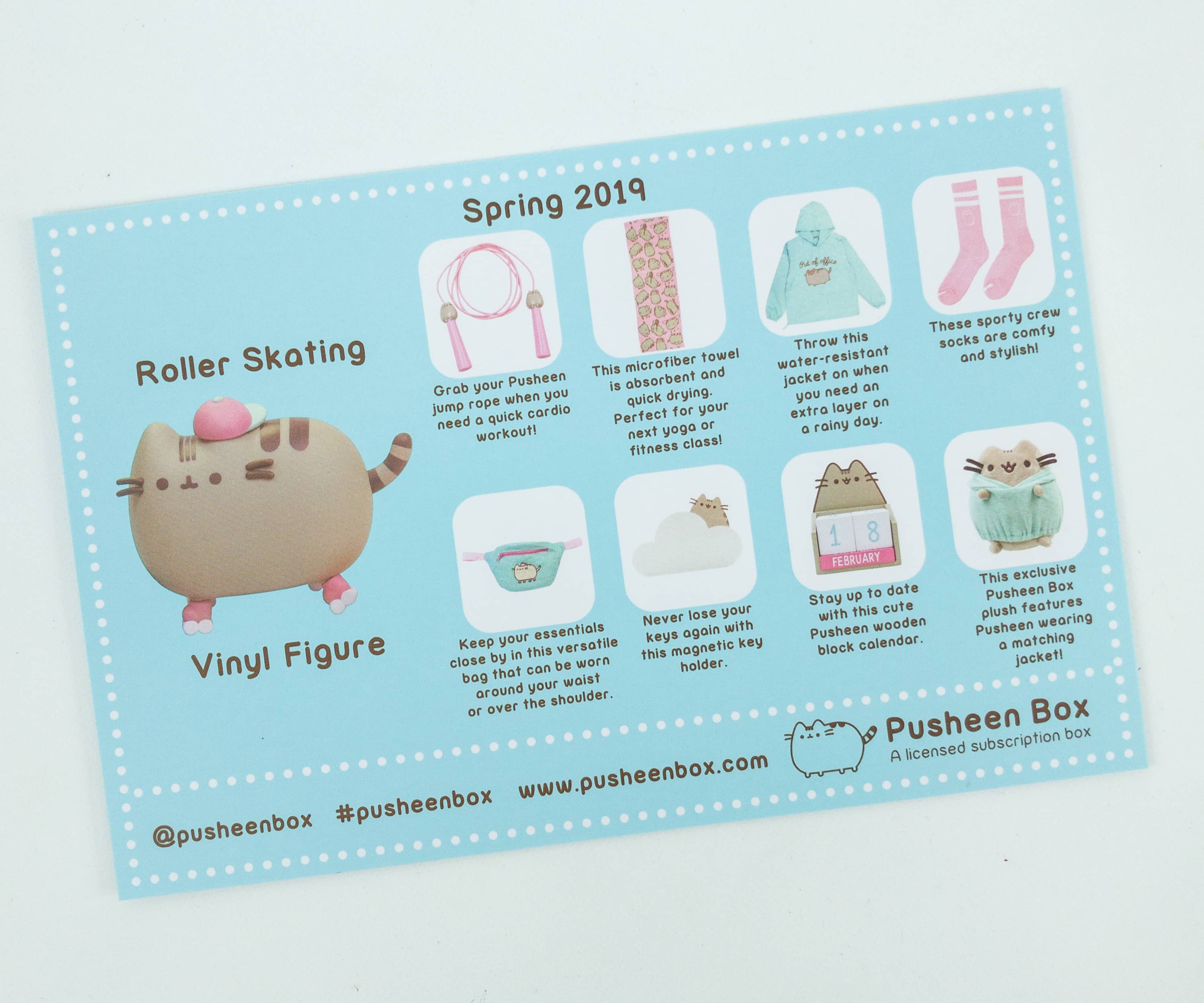 Pusheen Box Spring 2019 Subscription Box Review - Hello Subscription