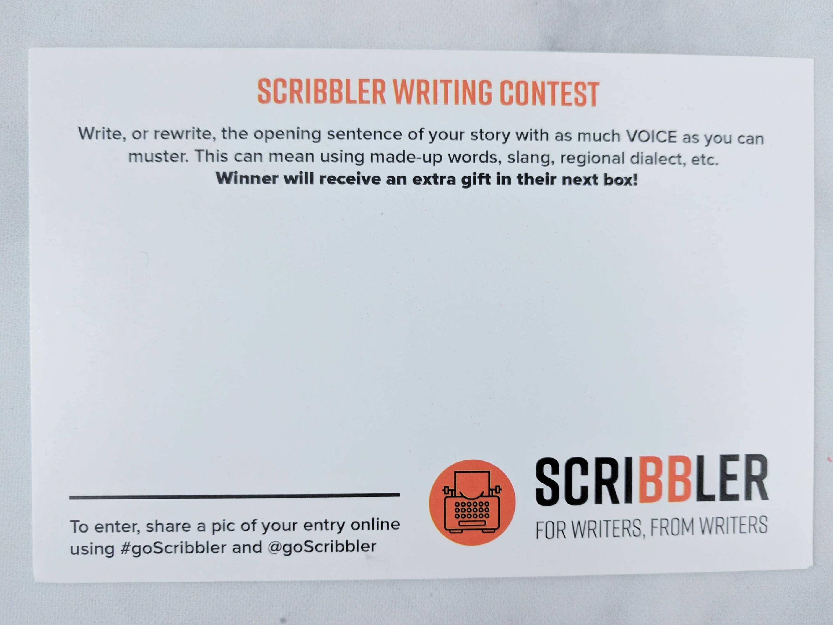 Scribbler May 2019 Subscription Box Review - Hello Subscription