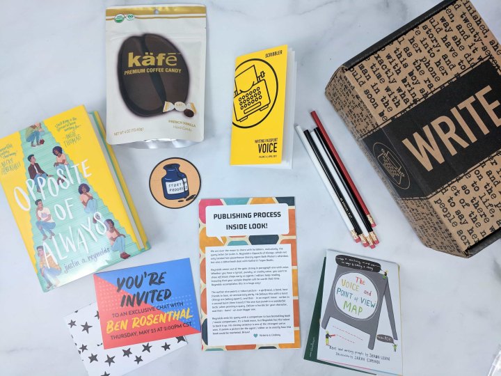 Scribbler May 2019 Subscription Box Review - hello subscription