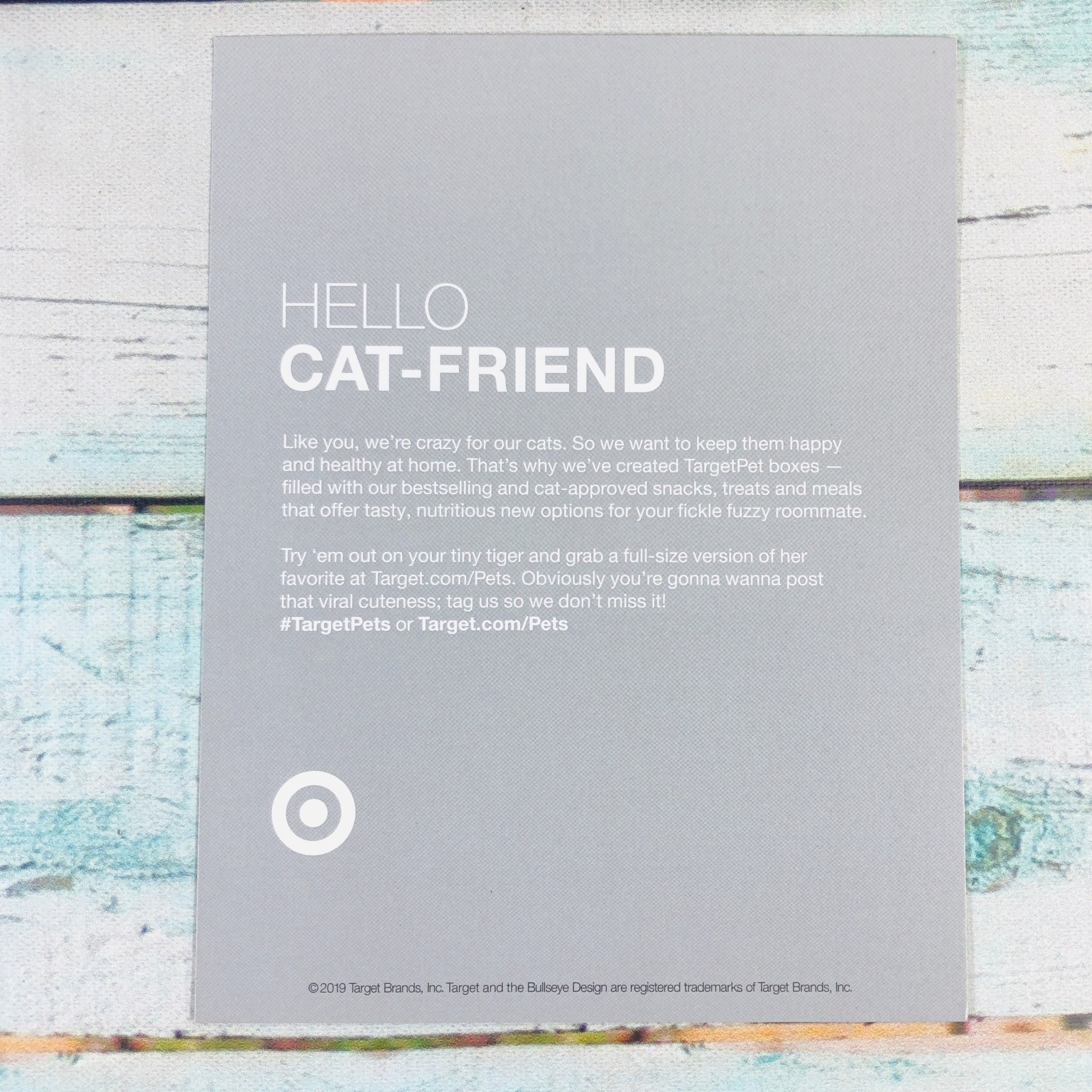 Target Cat Pet Box Subscription Box Review - May 2019 - Hello Subscription