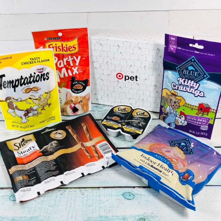 Target Cat Pet Box Subscription Box Review - May 2019 - Hello Subscription