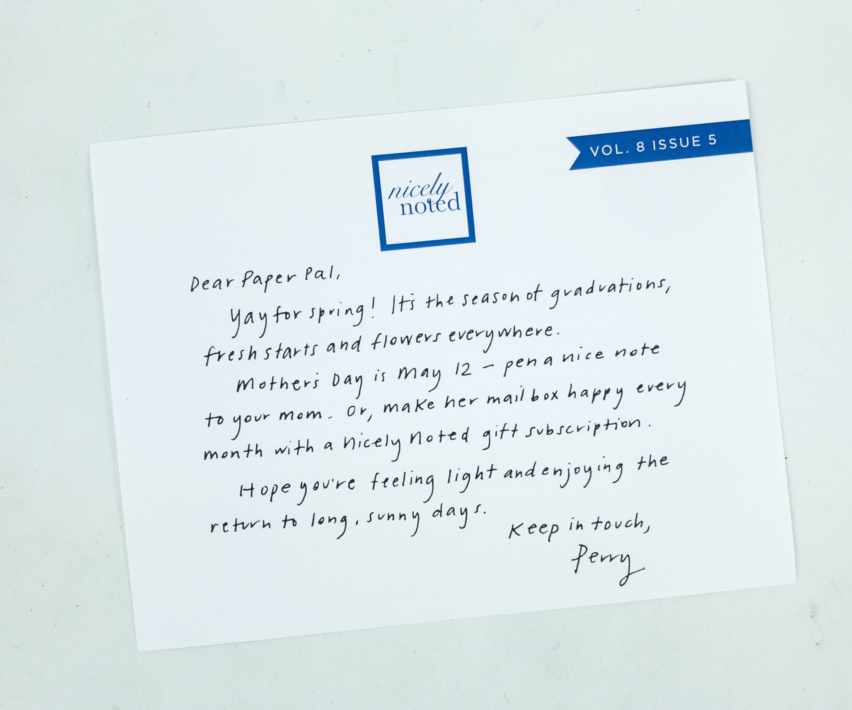 Nicely Noted May 2019 Review + Coupon! - Hello Subscription