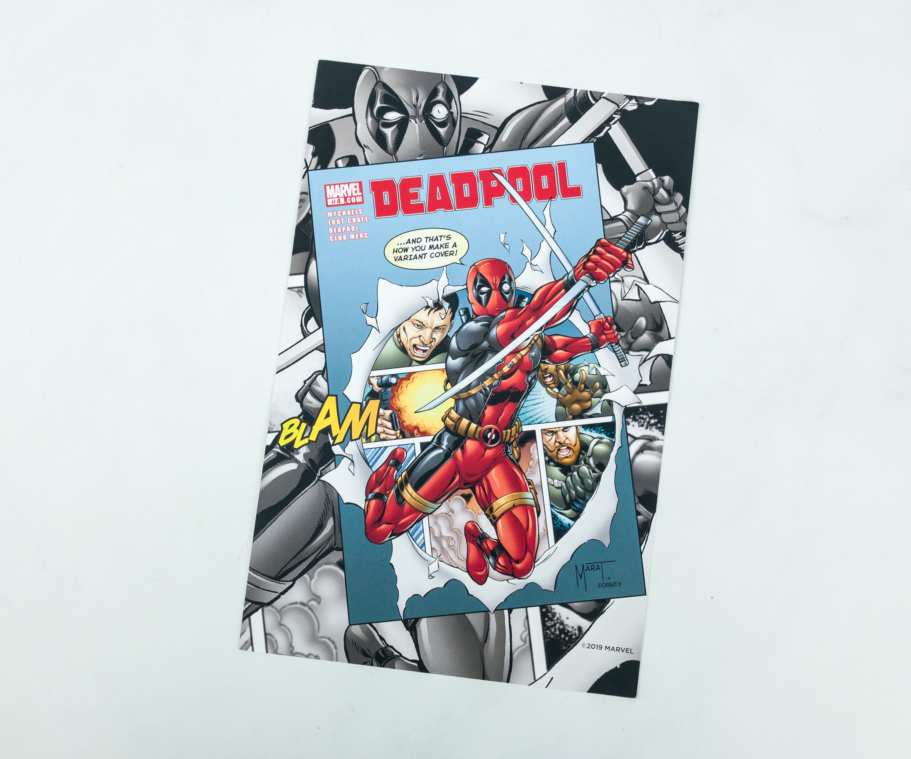 Deadpool Club Merc Spring 2019 Subscription Box Review + Coupon - Hello ...