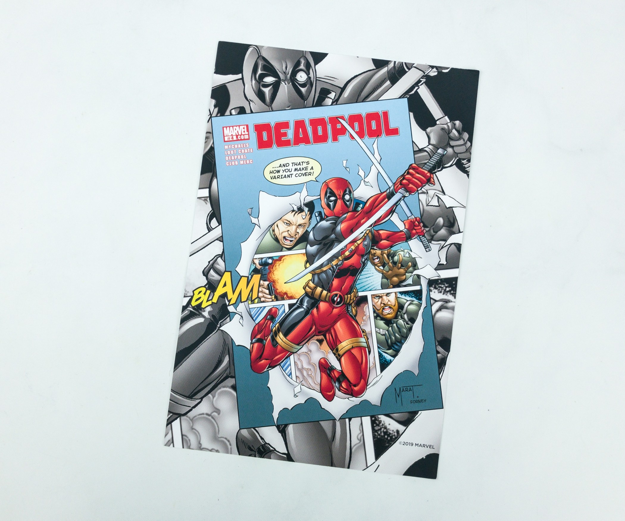 Deadpool Club Merc Spring 2019 Subscription Box Review + Coupon - Hello ...