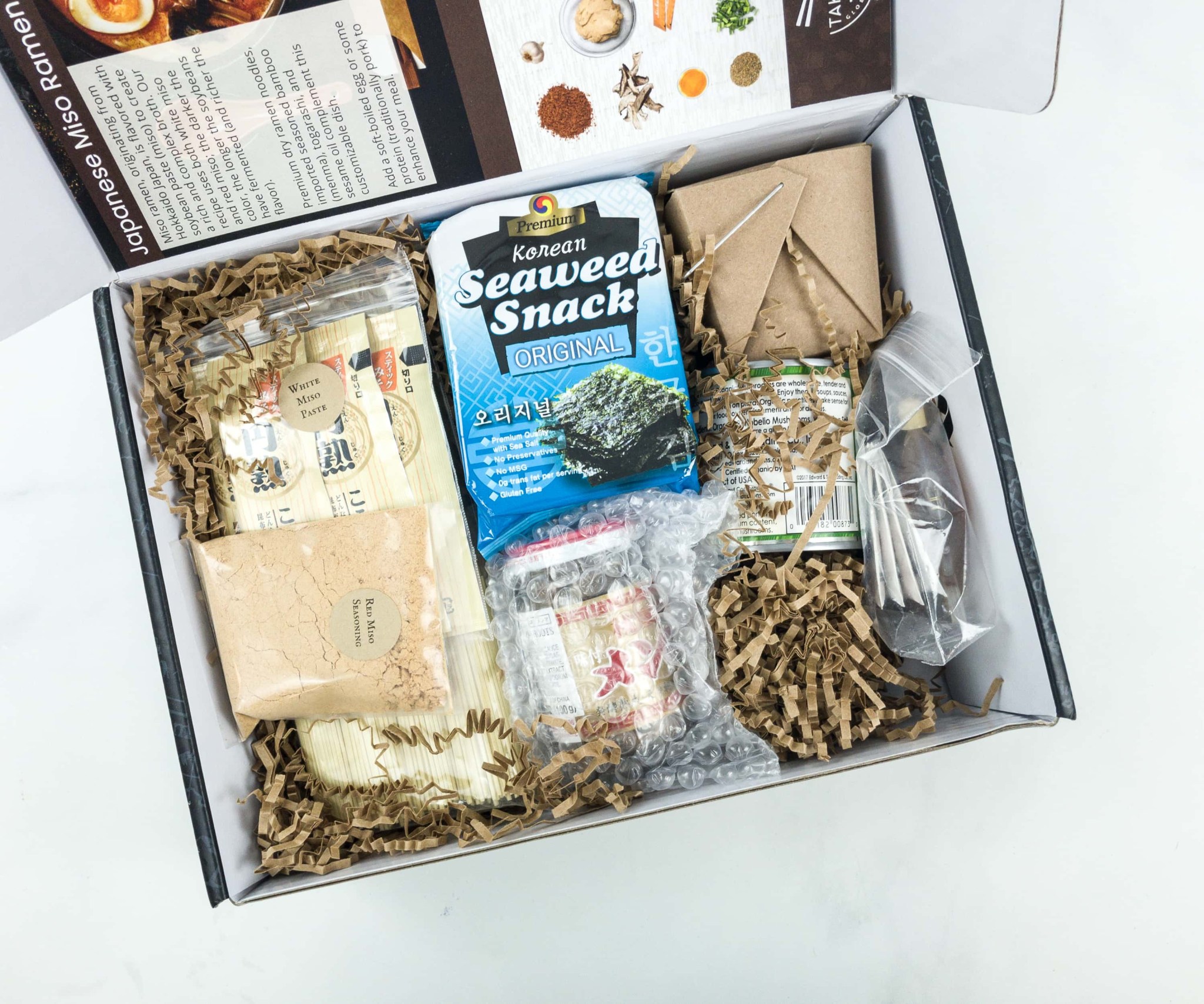 Takeout Kit Subscription Box Review - JAPANESE MISO RAMEN - Hello ...