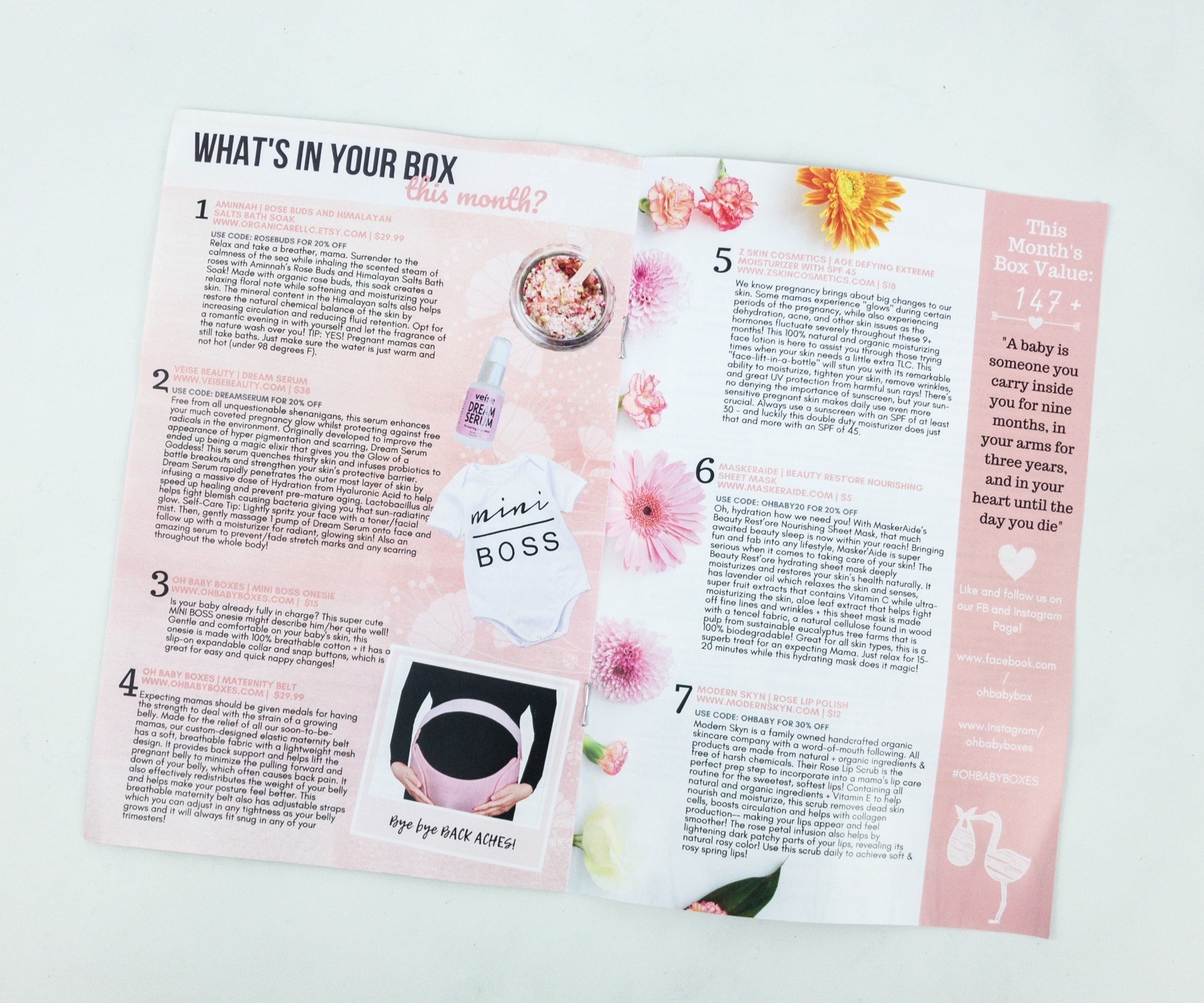Oh Baby Boxes May 2019 Subscription Box Review - Hello Subscription