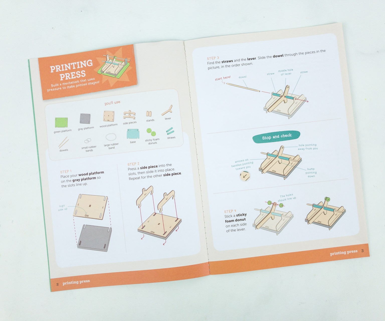 Kiwi Crate Review & Coupon - PRINTING PRESS - Hello Subscription