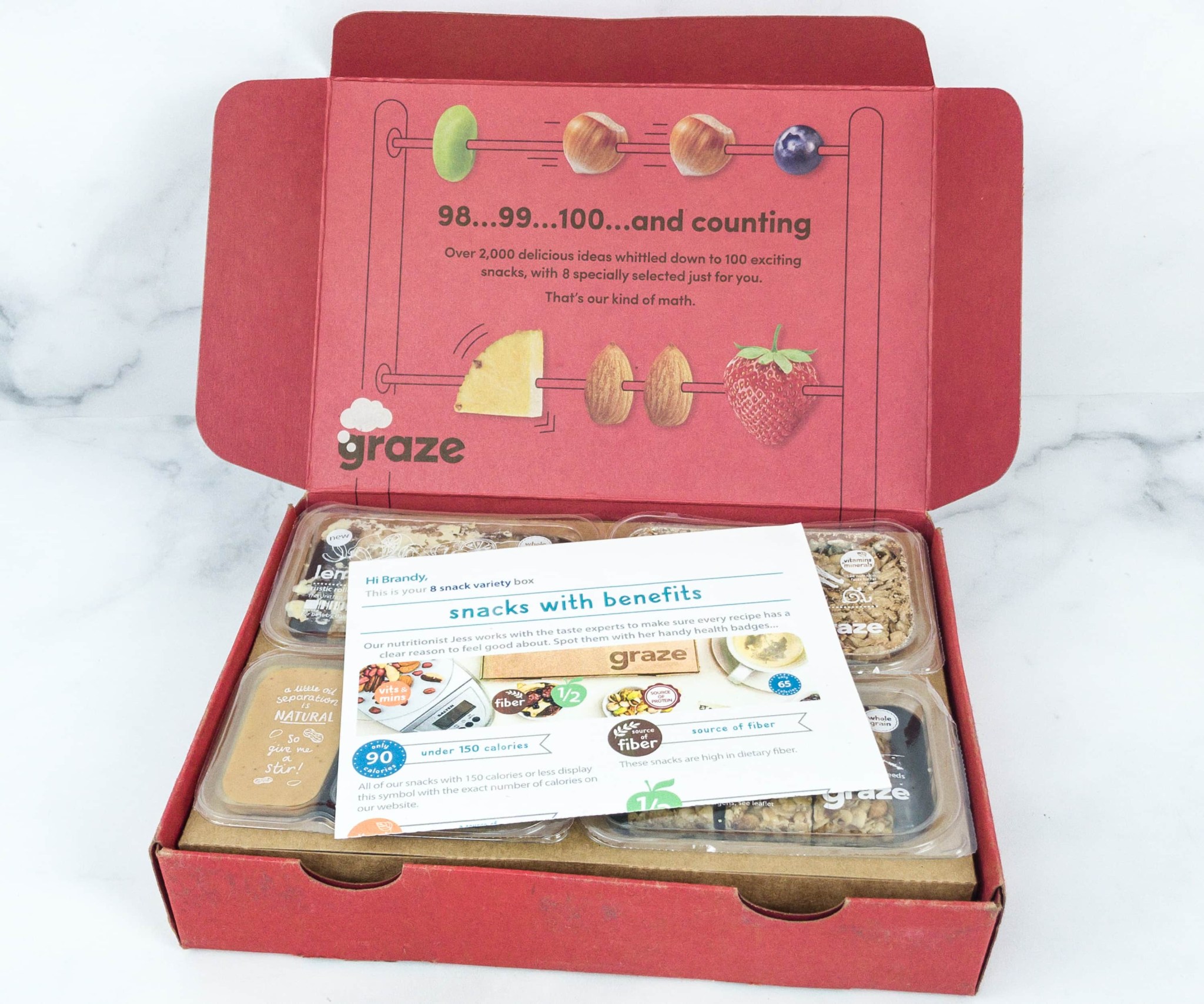 June 2019 Graze Variety Box Review & Free Box Coupon - Hello Subscription