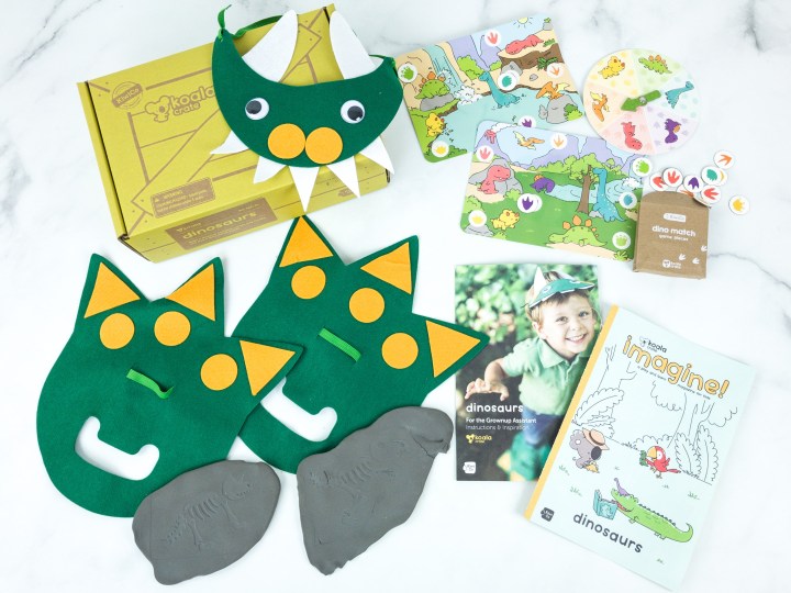 KiwiCo Koala Crate DINOSAURS Subscription Box Review & Coupon - Hello ... KiwiCo Koala Crate DINOSAURS Subscription Box Review & Coupon - Hello ...