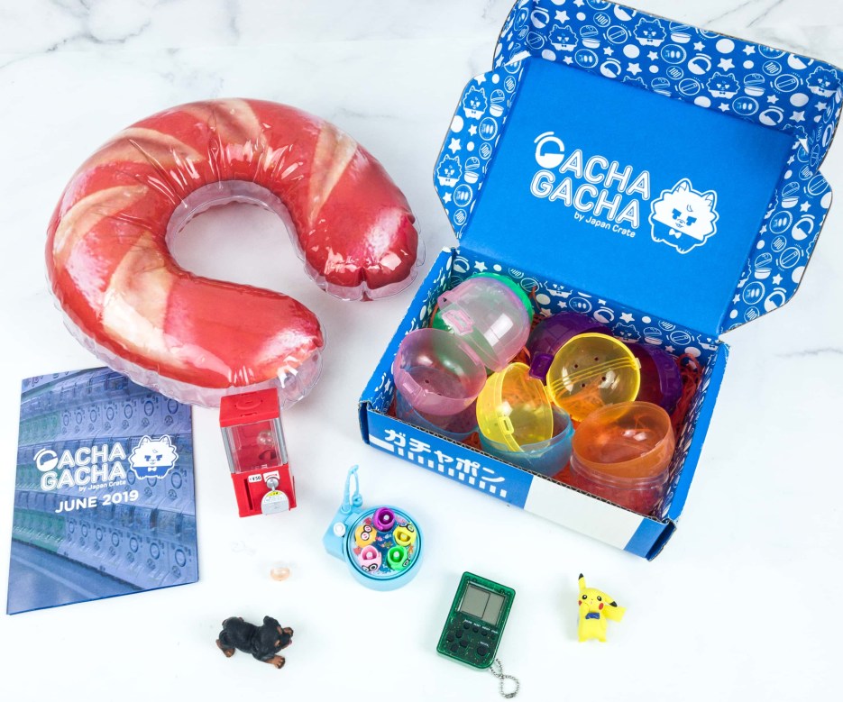 Gacha Gacha Crate June 2019 Subscription Box Review + Coupon - hello ...