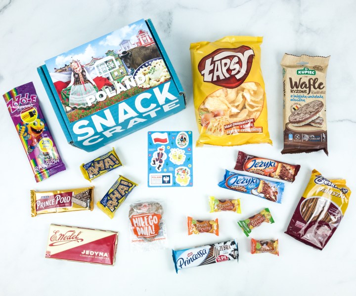 Snack Crate June 2019 Subscription Box Review & $10 Coupon - Hello ...