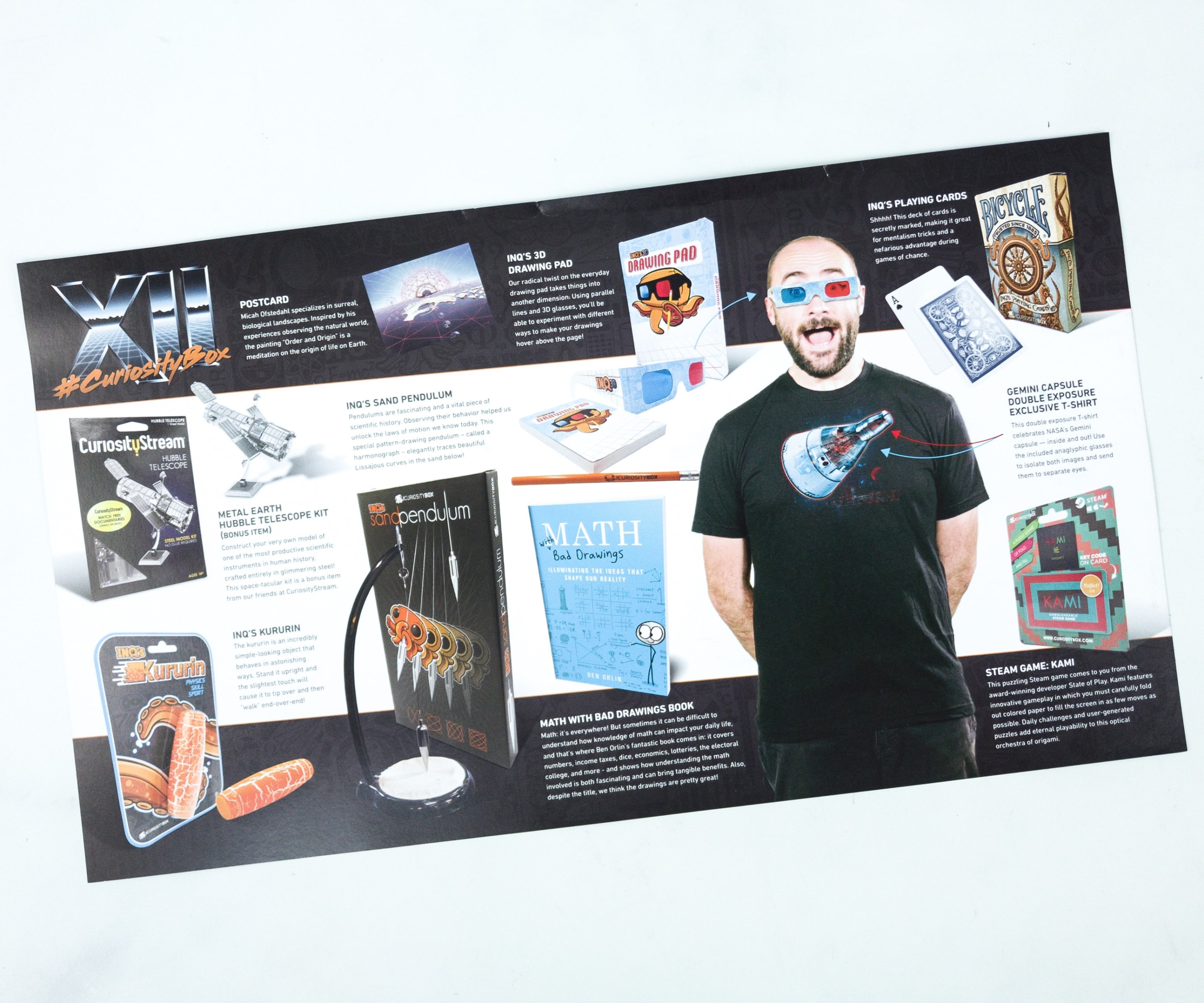 The Curiosity Box by VSauce Summer 2019 Subscription Box Review - Hello ...