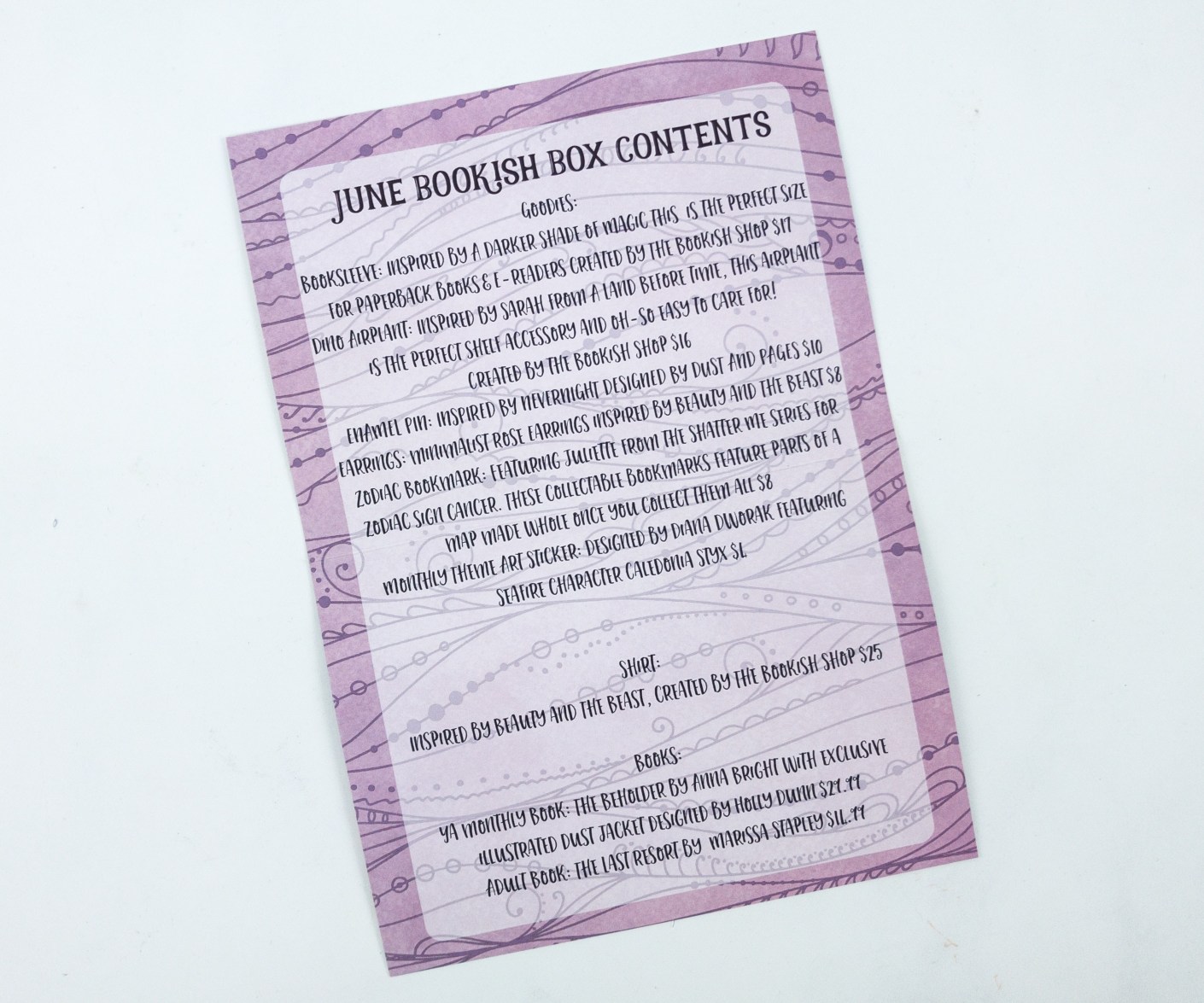 The Bookish Box June 2019 Subscription Box Review + Coupon - Hello ...