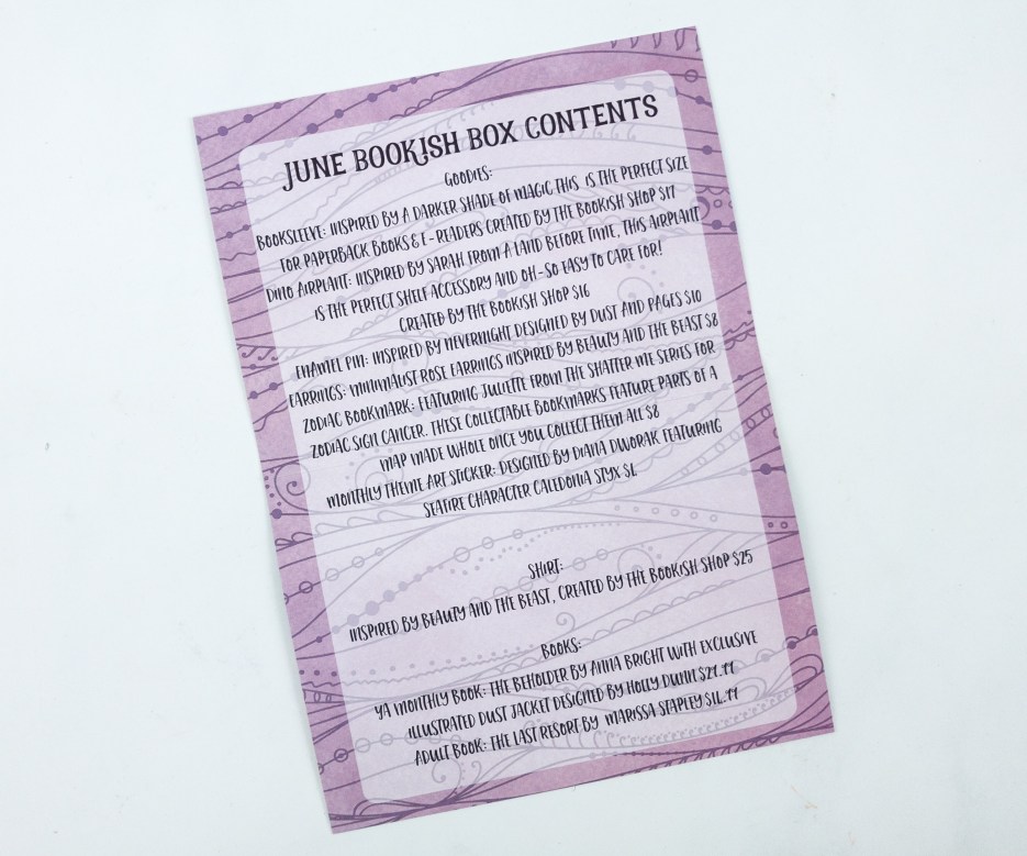 The Bookish Box June 2019 Subscription Box Review + Coupon - Hello ...