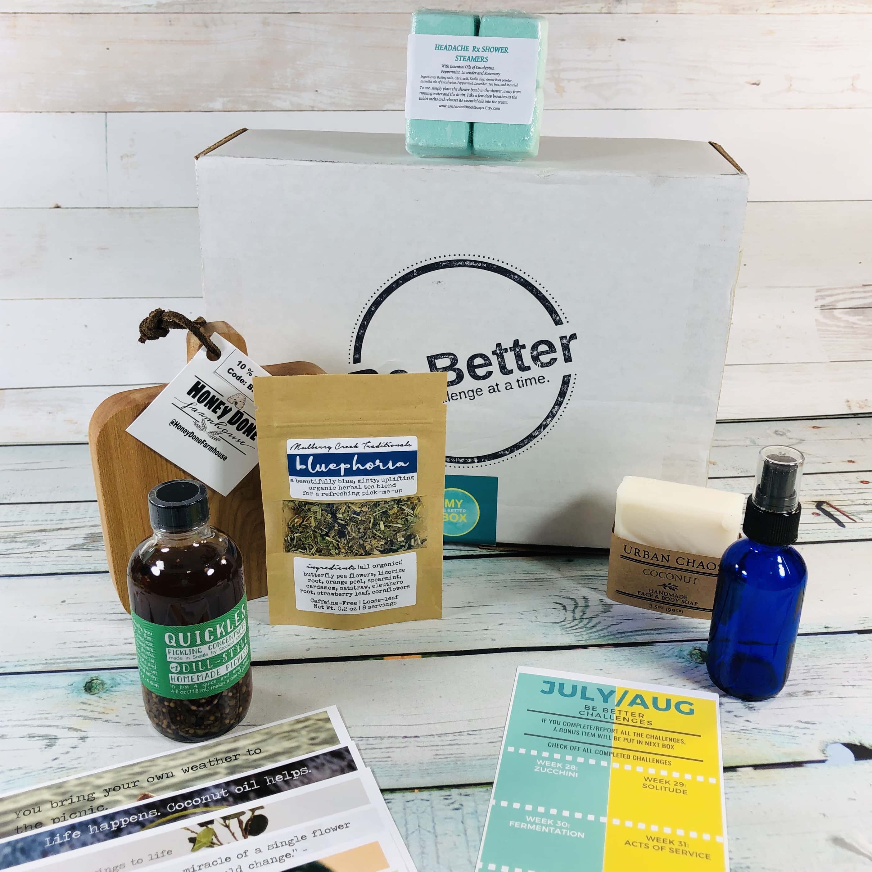 My Be Better Box July-August 2019 Subscription Box Review - hello ...