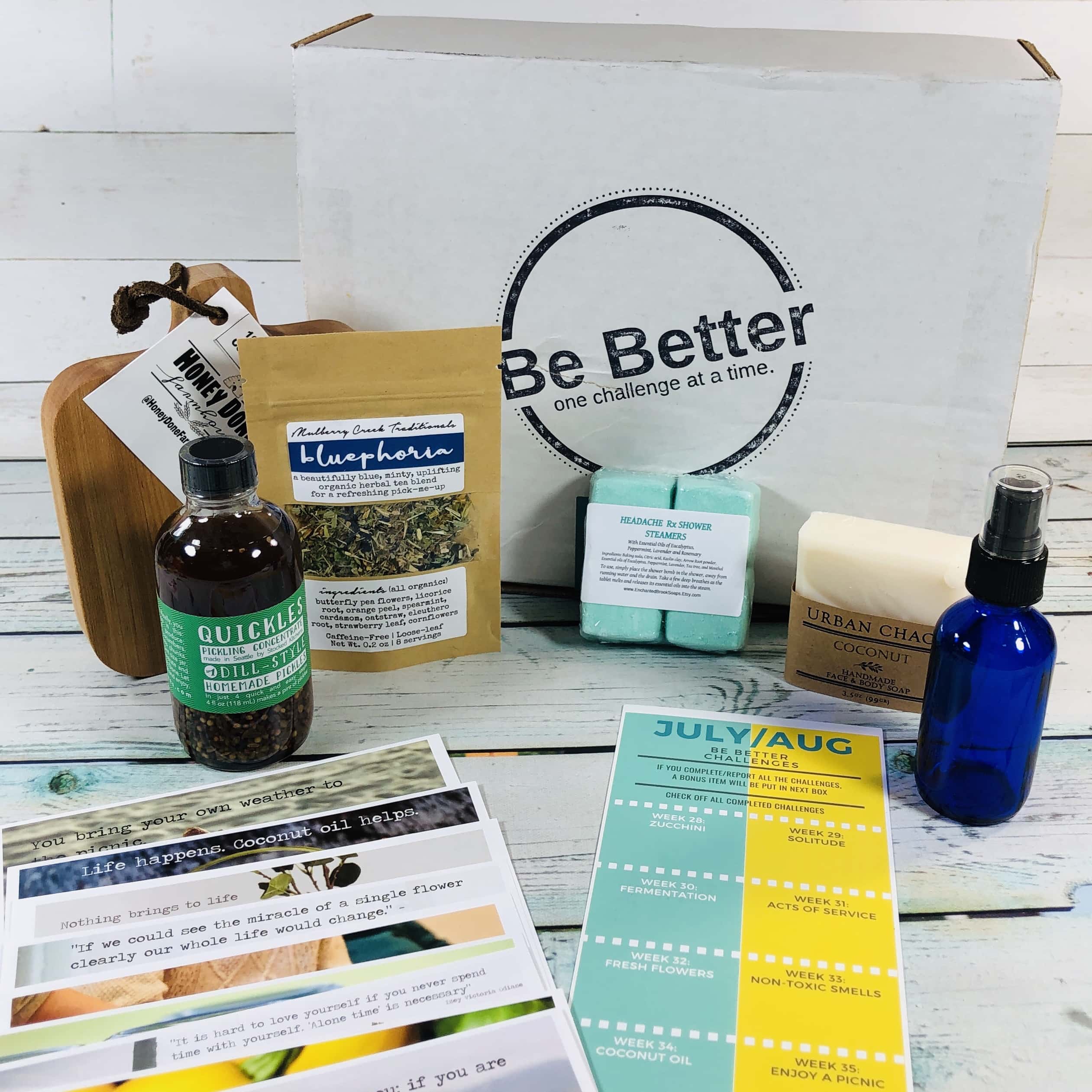 My Be Better Box July-August 2019 Subscription Box Review - Hello ...