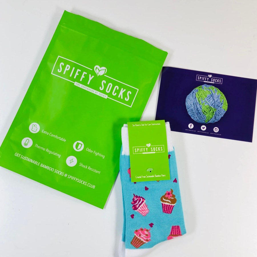 Spiffy Socks July 2019 Subscription Box Review + Coupon - Hello ...