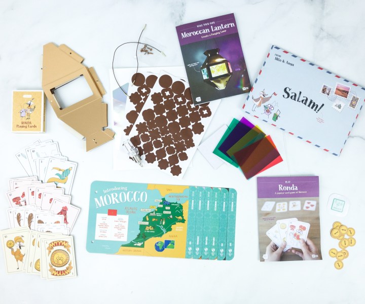 KiwiCo Atlas Crate Review & Coupon - MOROCCO - Hello Subscription