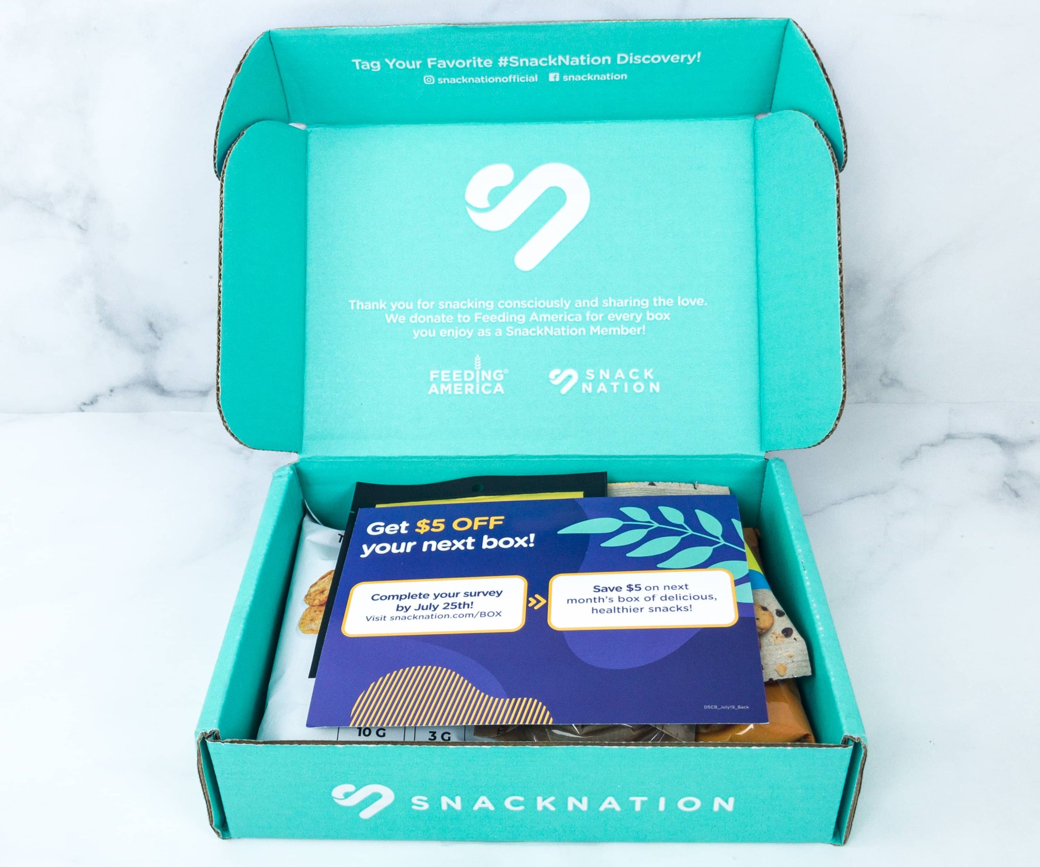 Snack Nation July 2019 Subscription Box Review + Coupon! - Hello ...