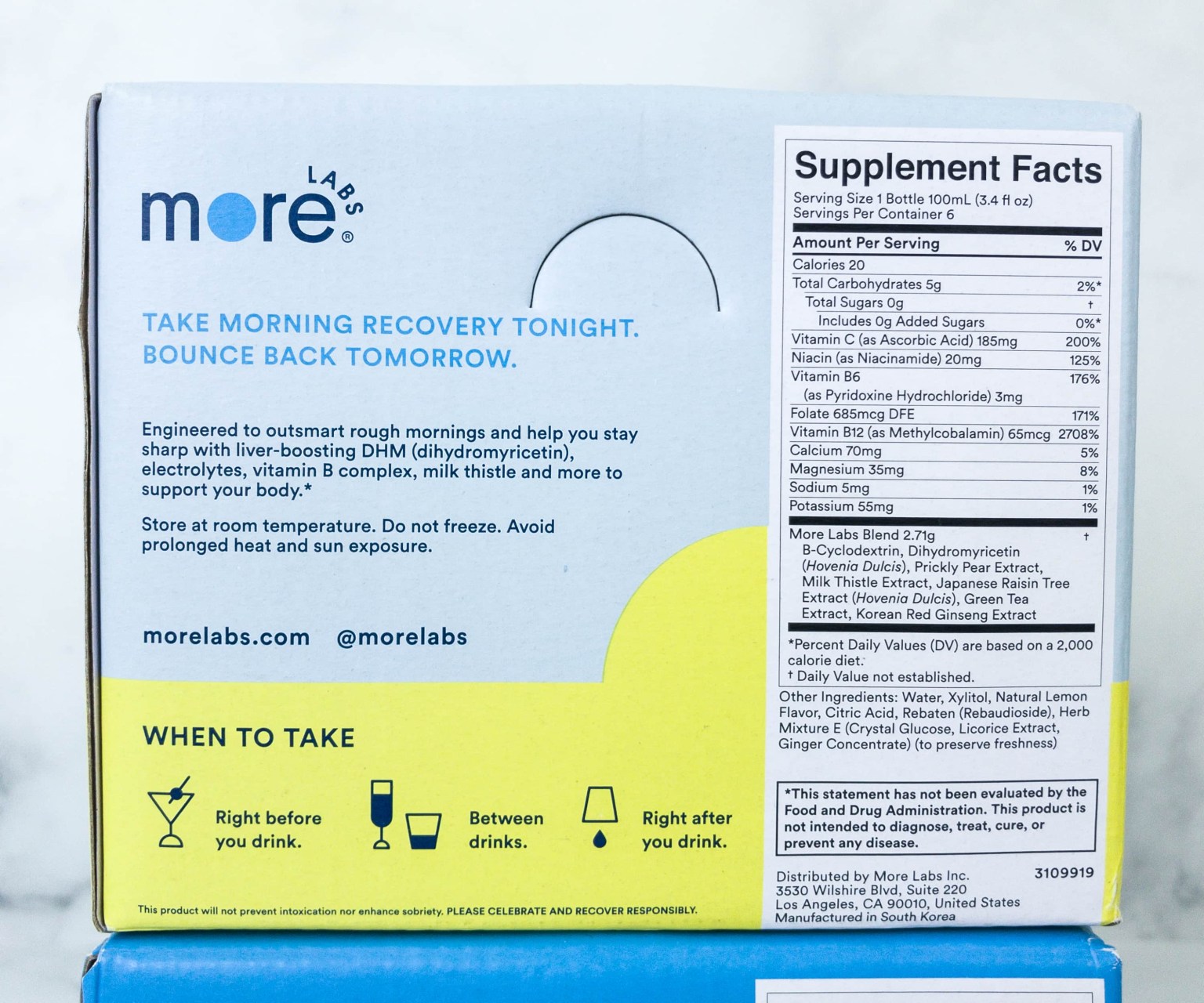 More Labs Morning Recovery Review + Coupon - Hello Subscription