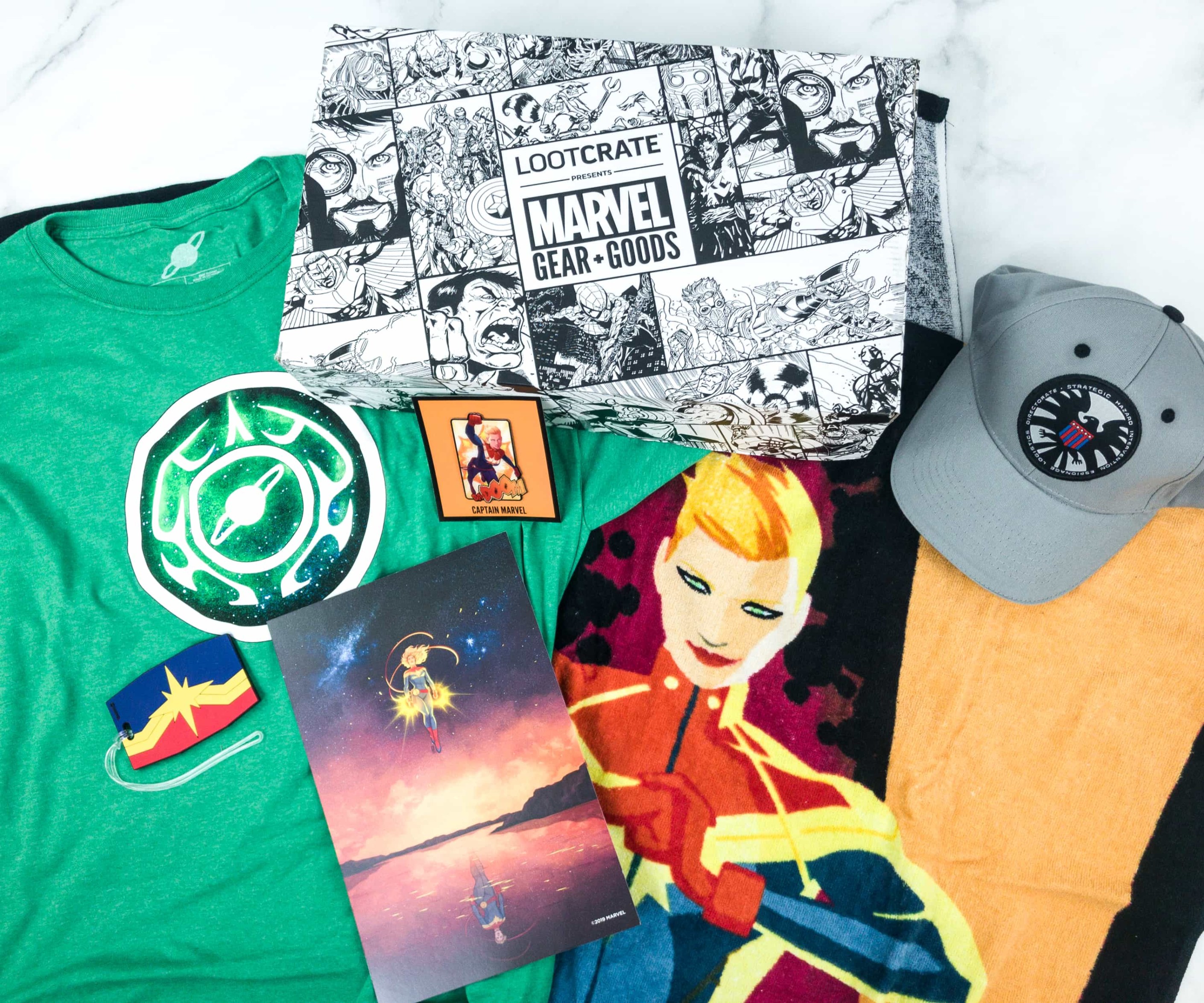 Marvel Gear + Goods March 2019 Subscription Box Review + Coupon! - TAKE ...