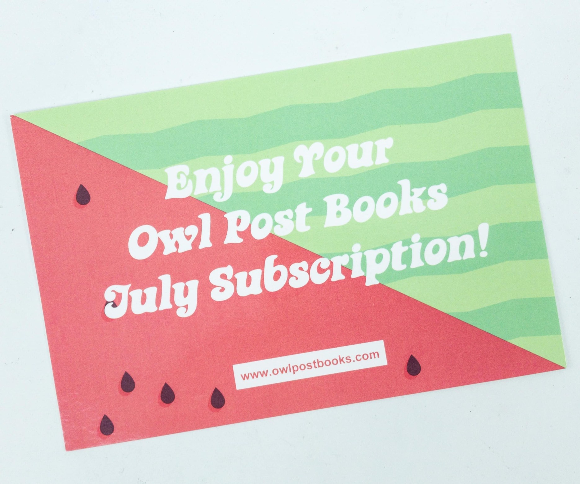Owl Post Books Imagination Box July 2019 Subscription Box Review ...