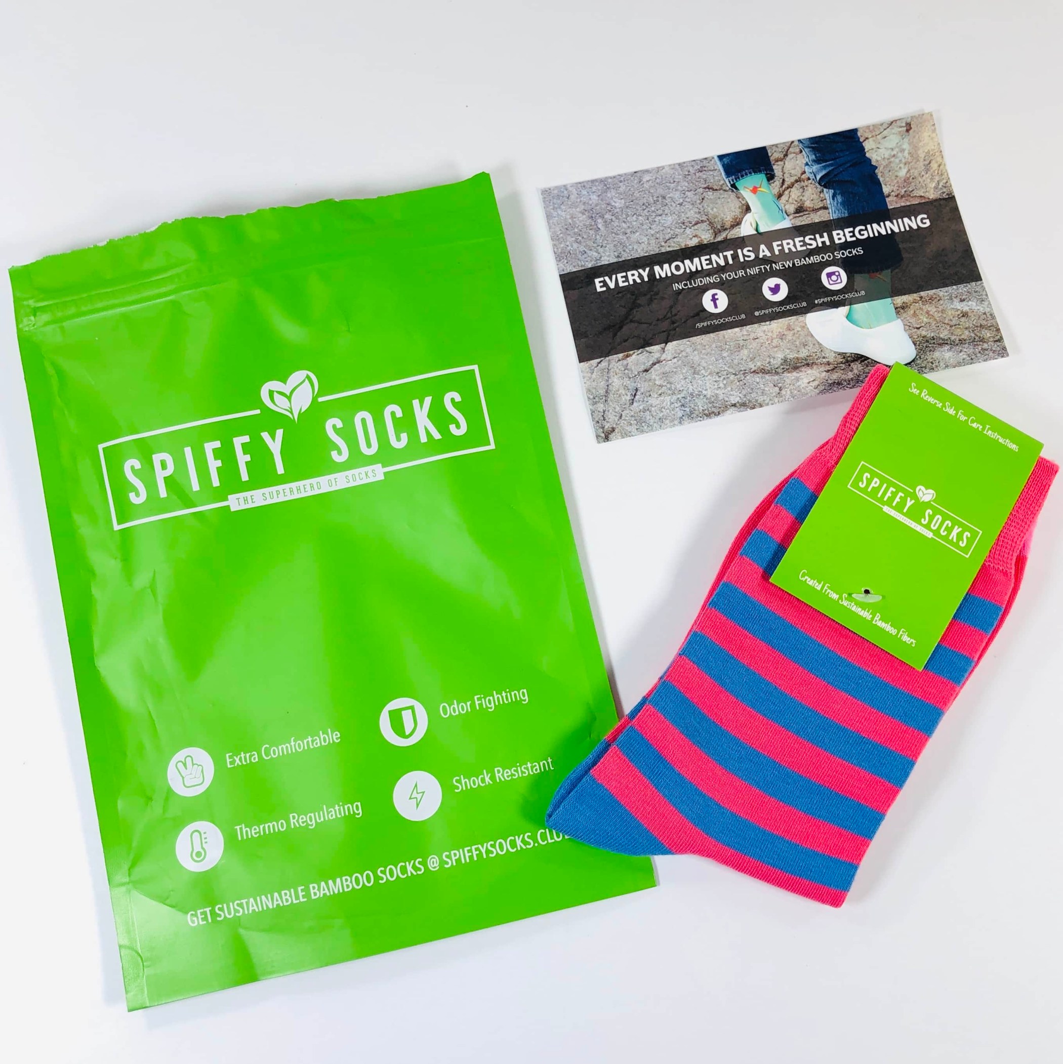 Spiffy Socks August 2019 Subscription Box Review + Coupon - Hello ...