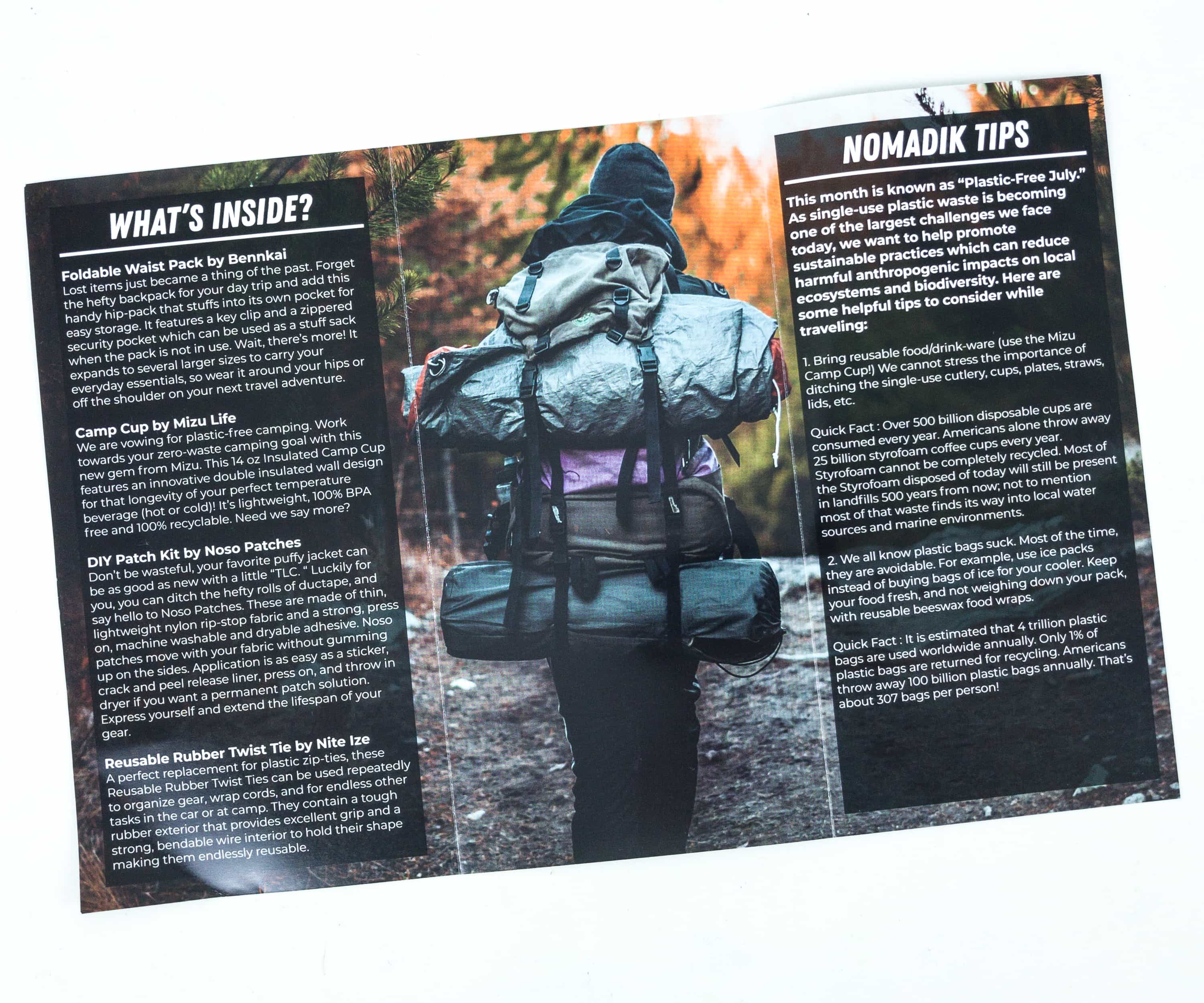 Nomadik July 2019 Subscription Box Review + Coupon - Hello Subscription