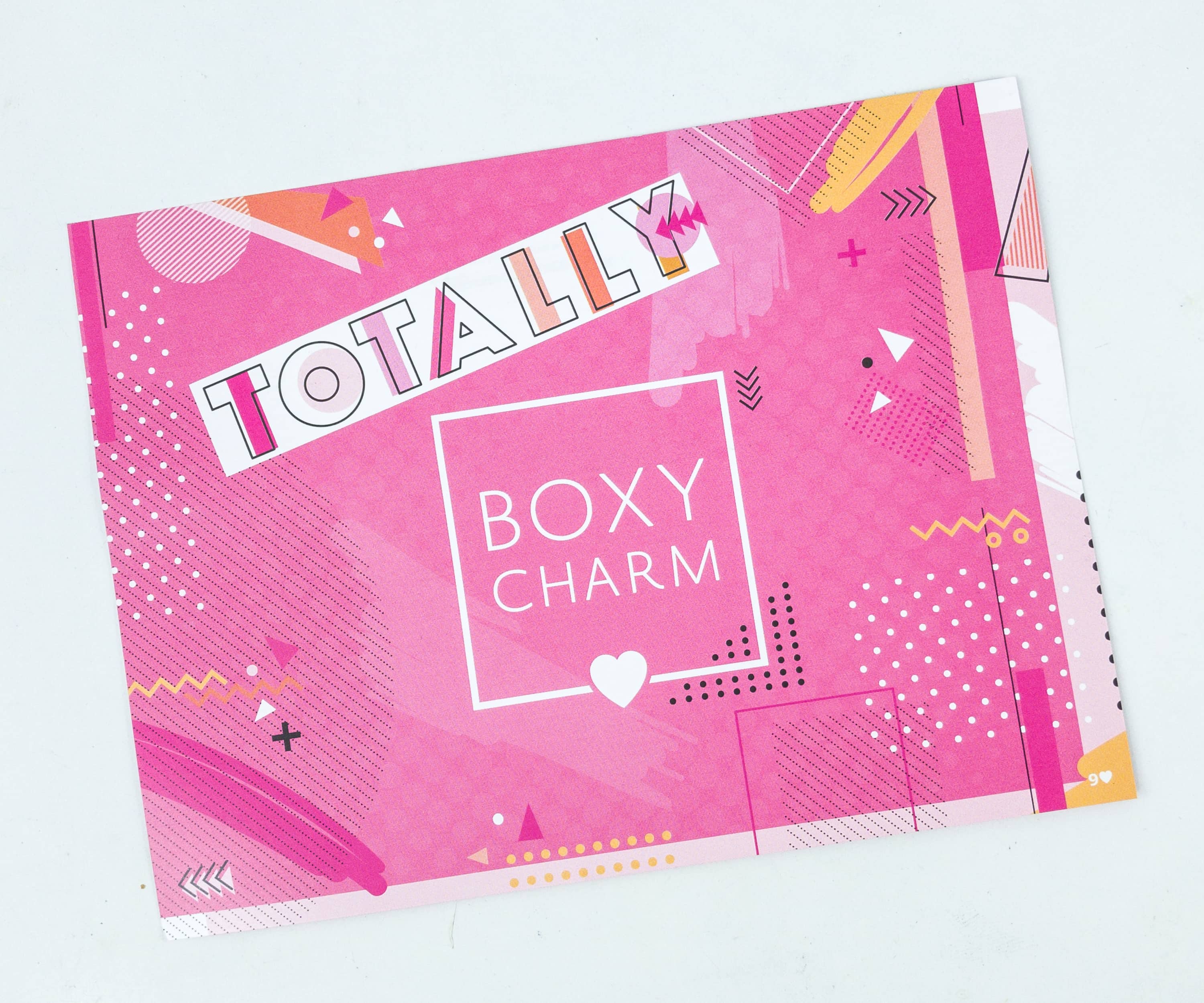 BOXYCHARM August 2019 Review - Hello Subscription