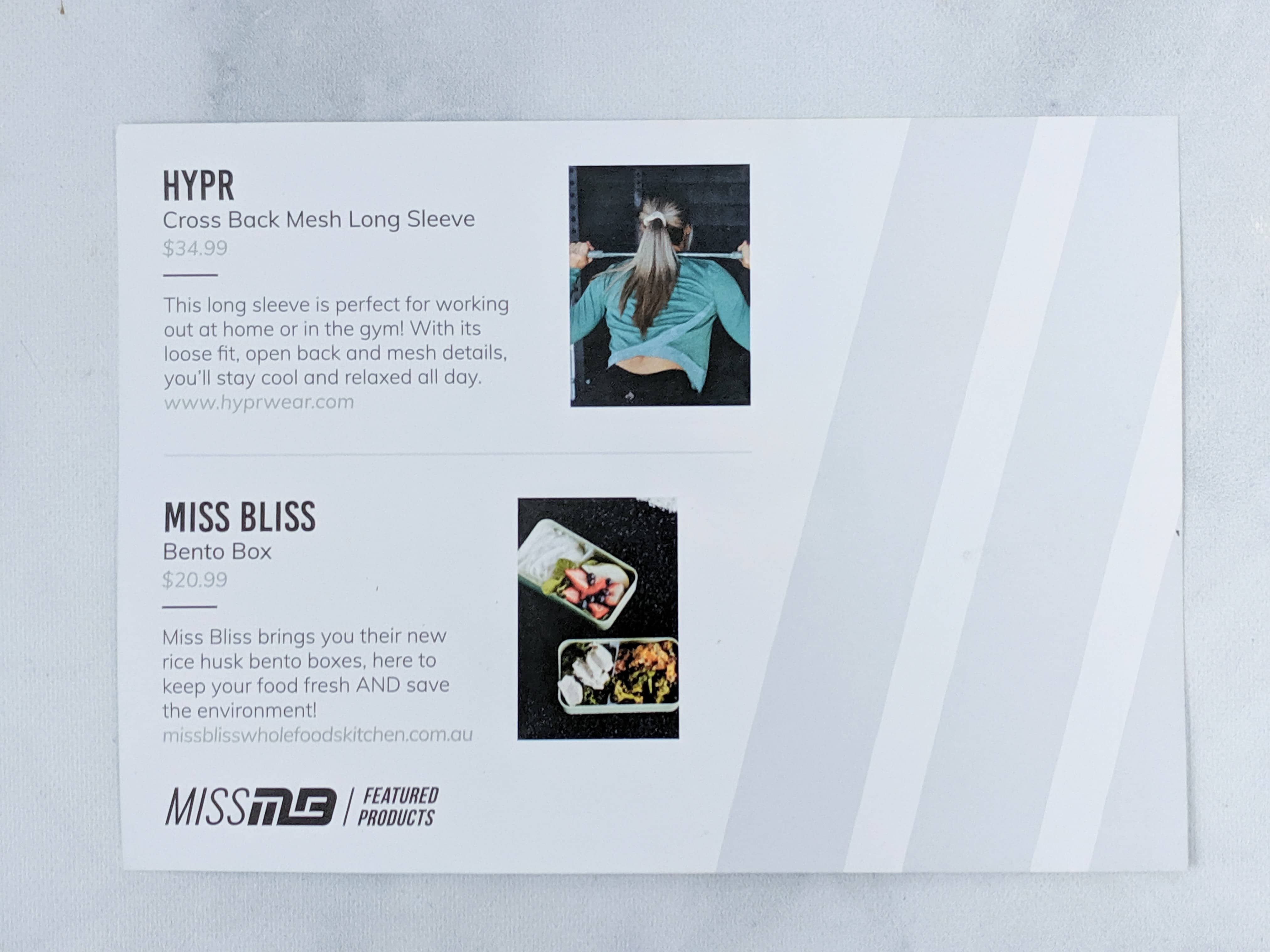 Miss MuscleBox Subscription Box Review + Coupon - August 2019 - Hello ...