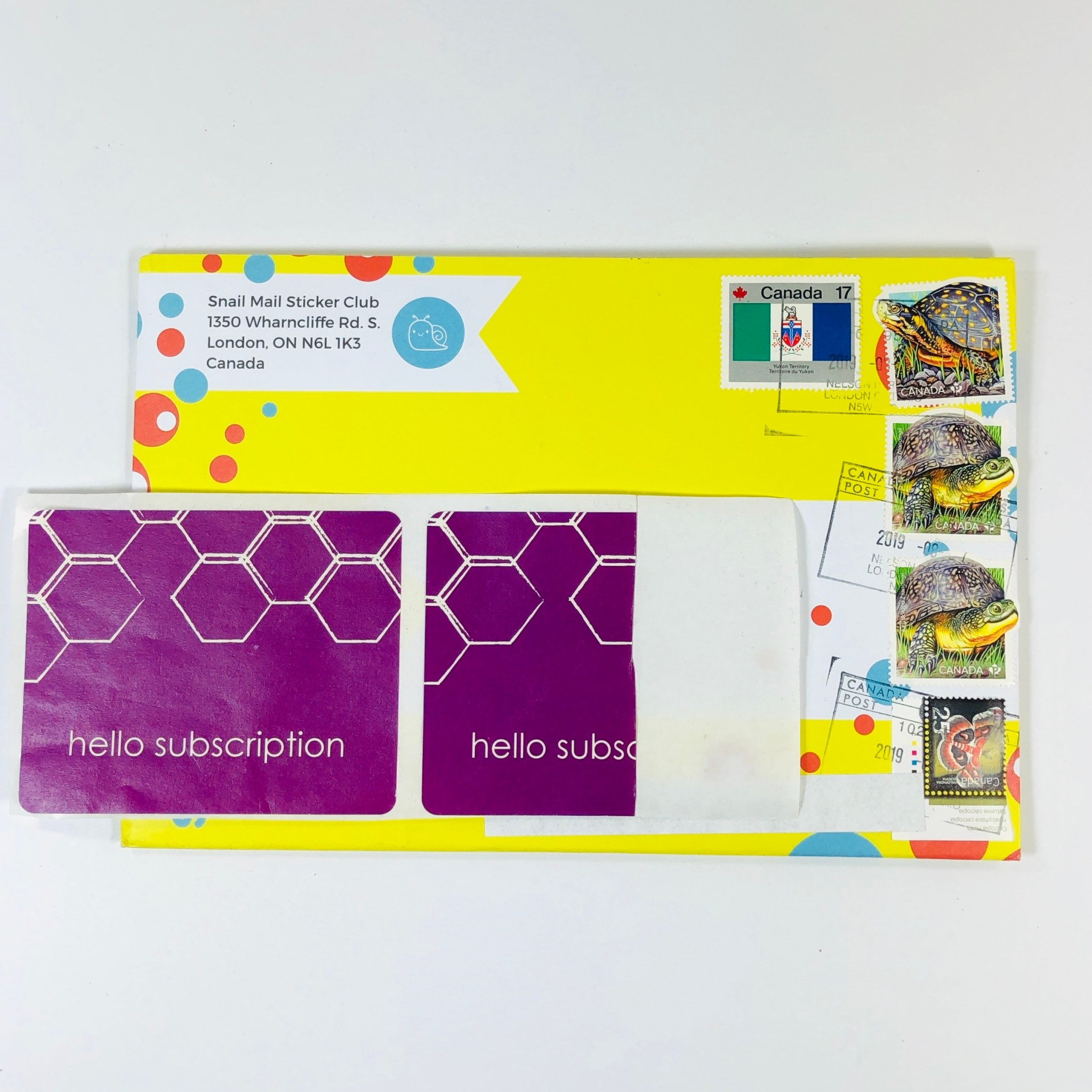 Snail Mail Sticker Club August 2019 Subscription Box Review + Coupon ...